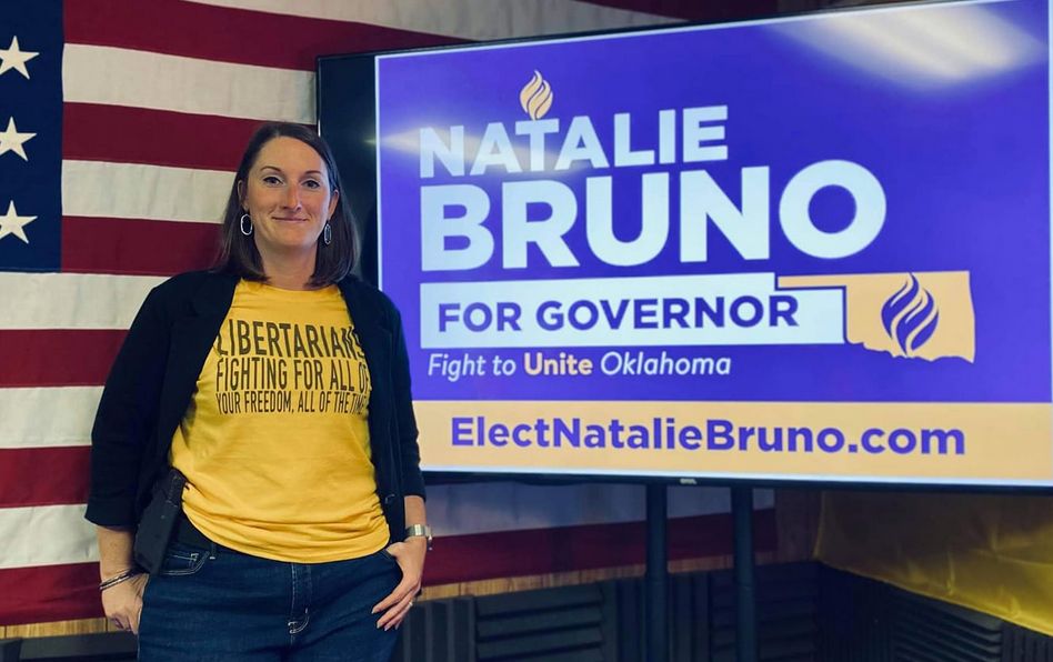 Natalie Bruno is a Libertarian Okie running for Oklahoma governor | Scrolller