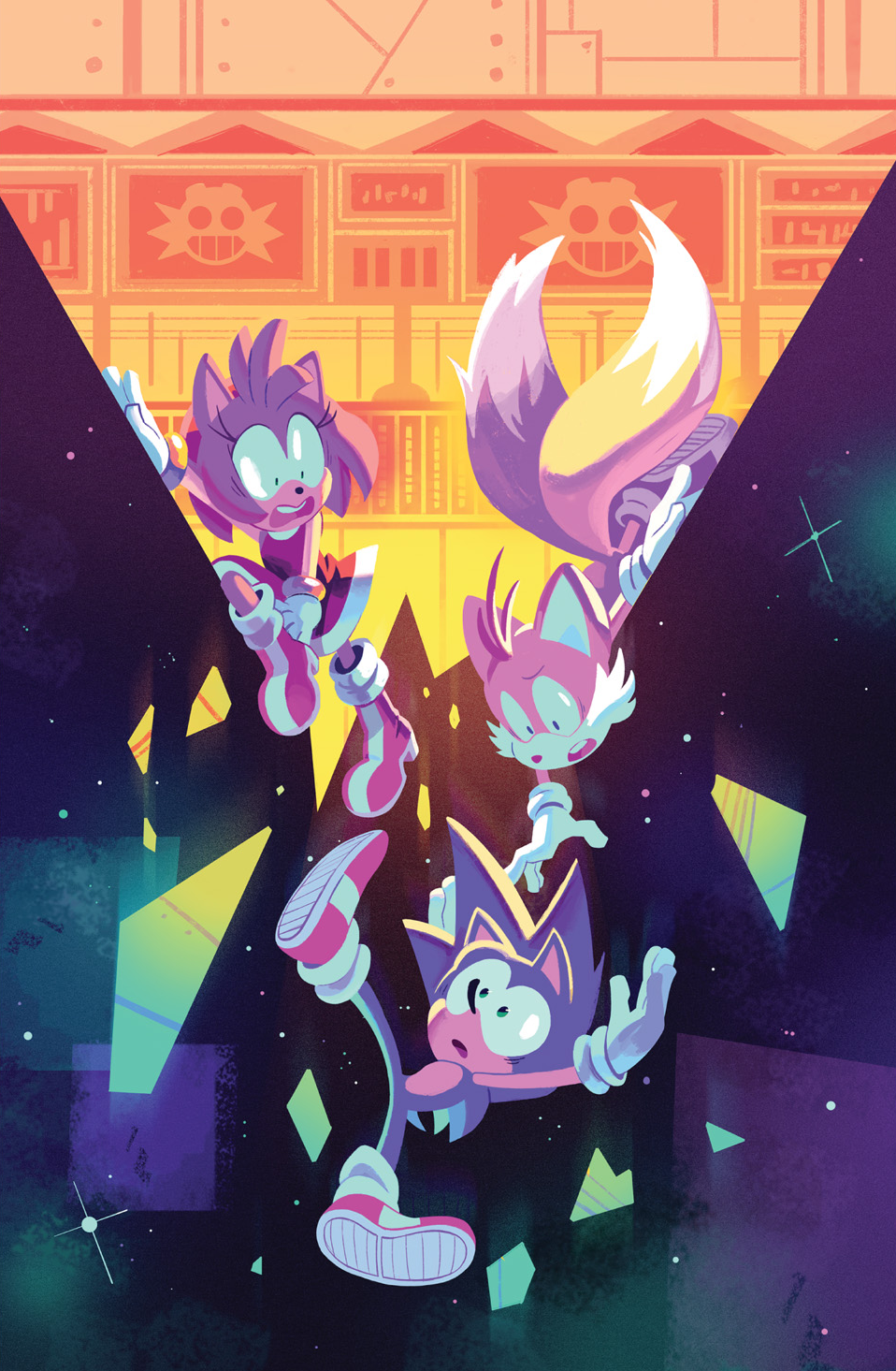 Nathalie Fourdraine variant art for Sonic The Hedgehog #3 (2021) | Scrolller