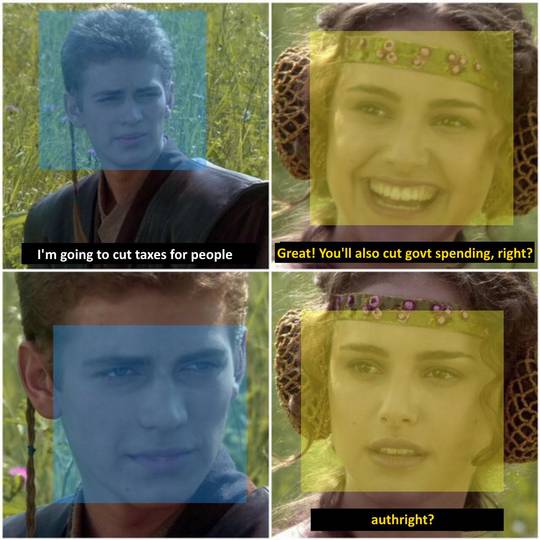 *national debt breaks through roof* | Scrolller