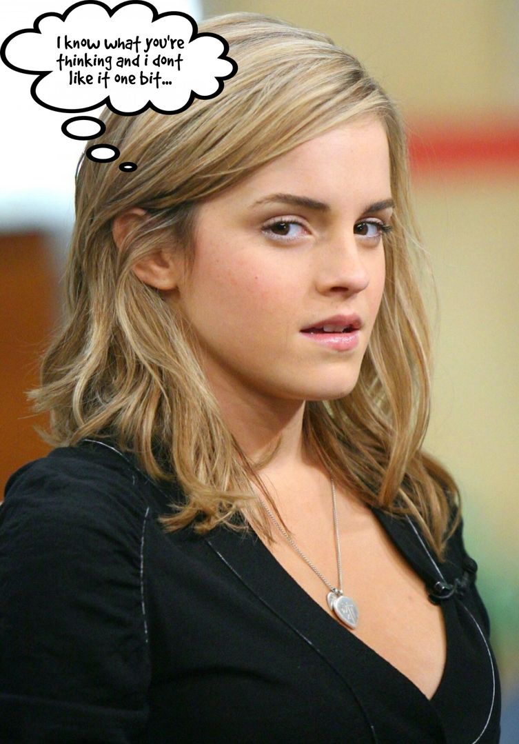 Naughty little slut Emma Watson... | Scrolller