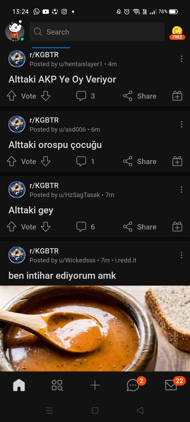 Ne garip sub burası amk | Scrolller