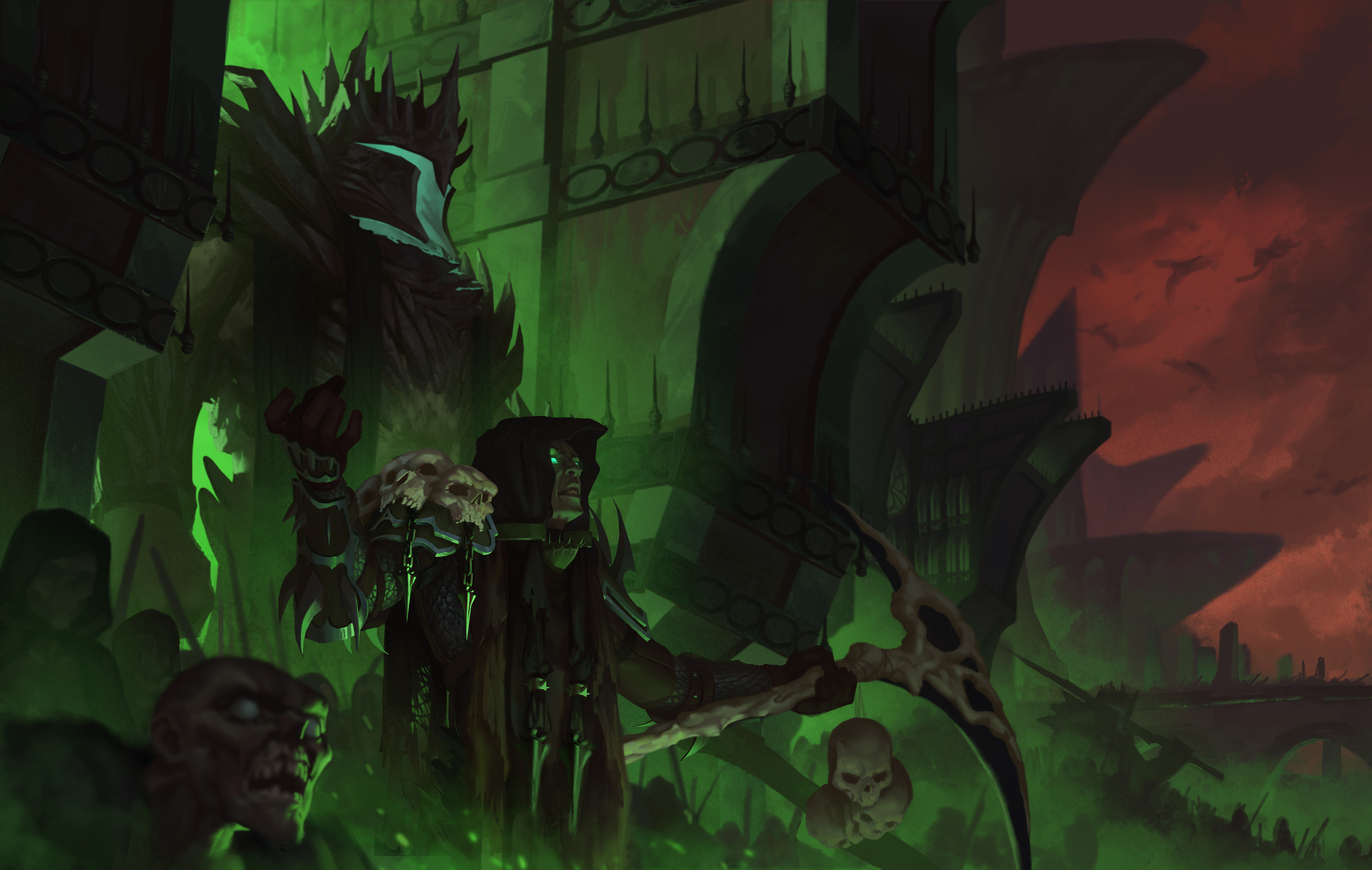 Necromancer by Romain Fournier | Scrolller