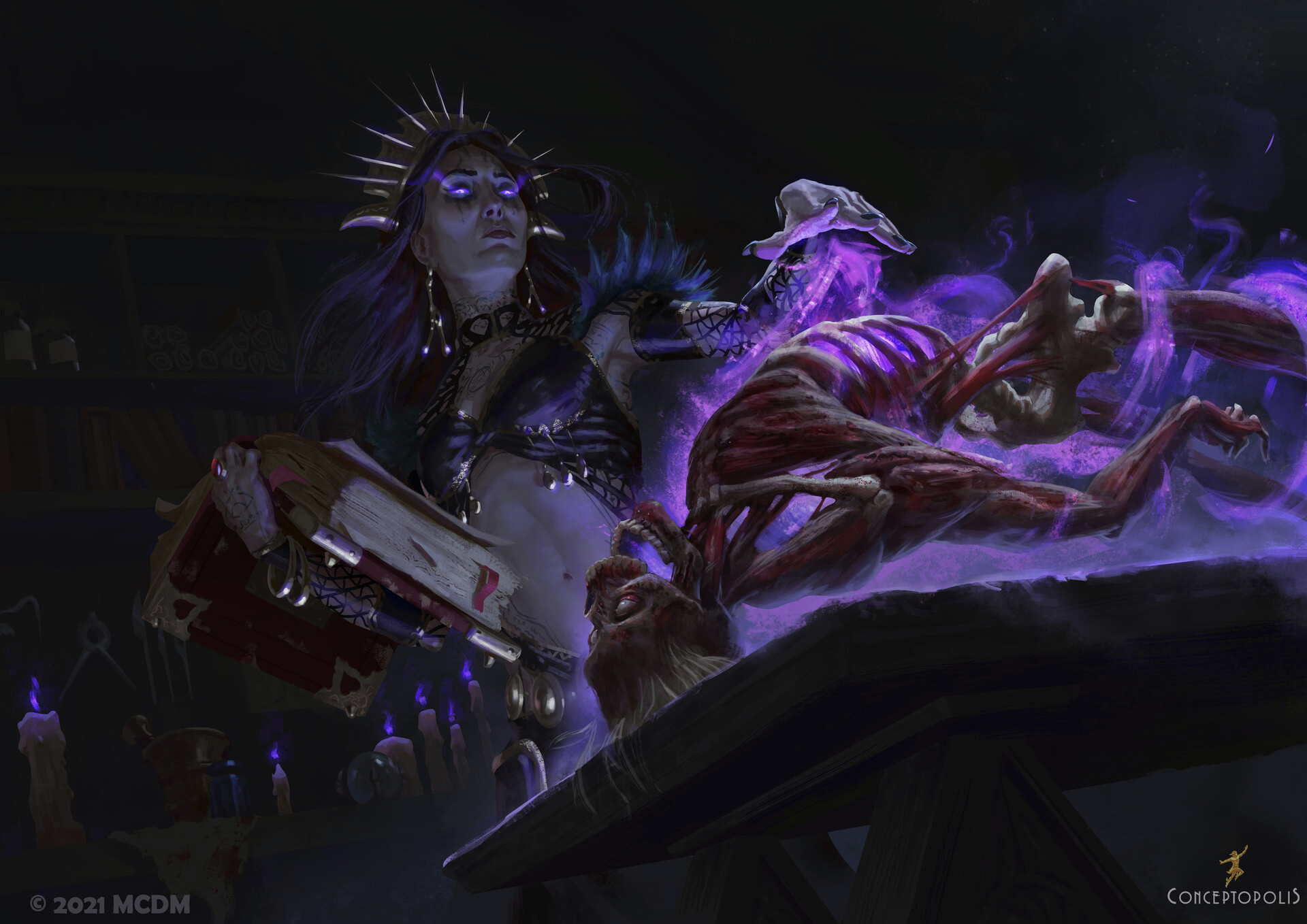 Necromancer by Tulio Brito | Scrolller