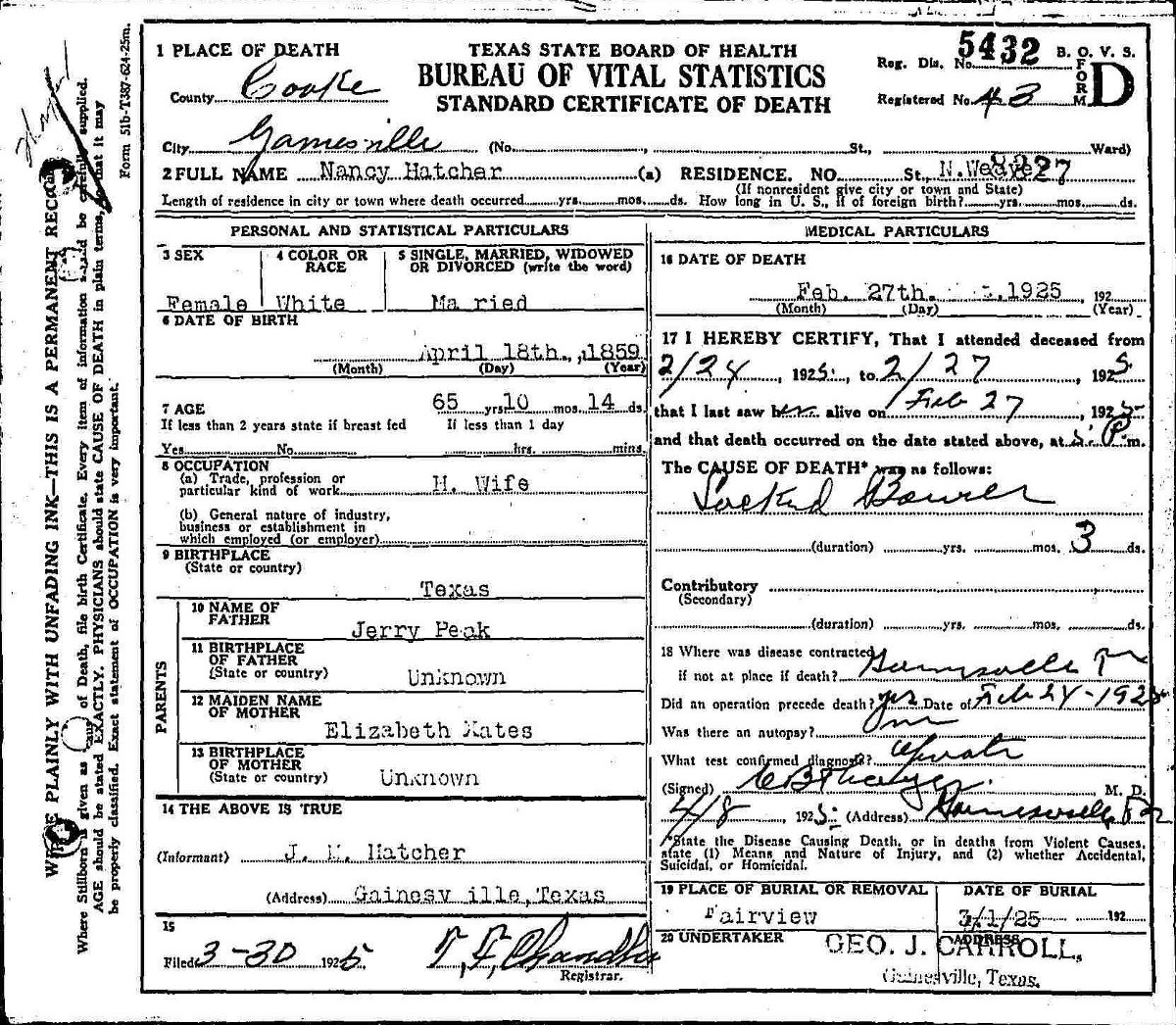 Need help deciphering cause of death | Scrolller