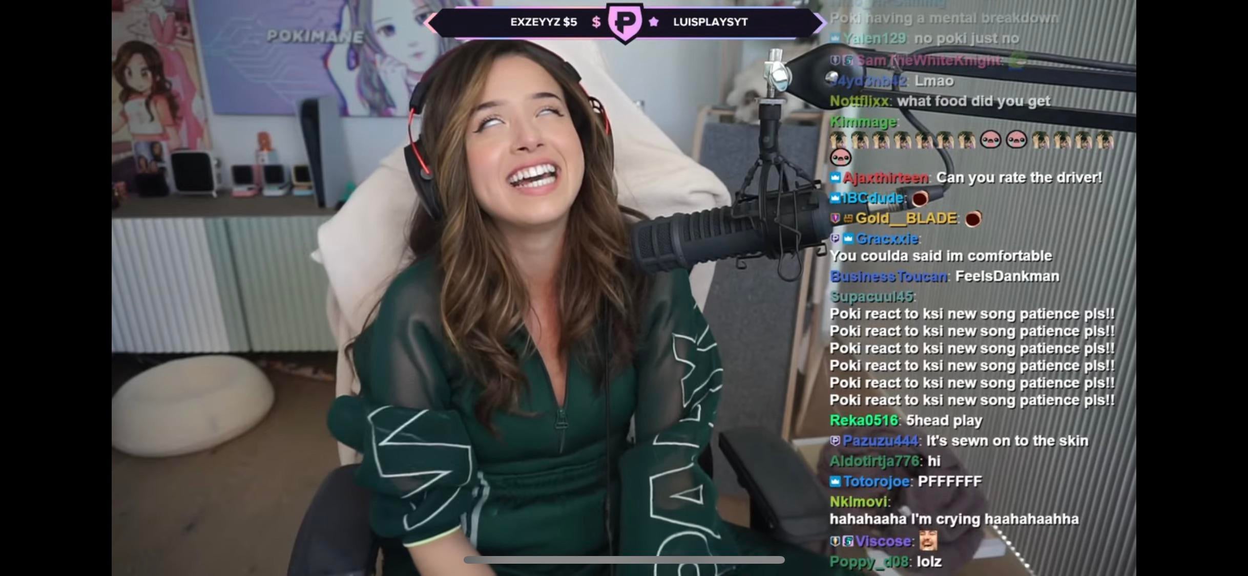 Need someone to rp as a sub and slutty pokimane for me I have an interesting scene in mind ...