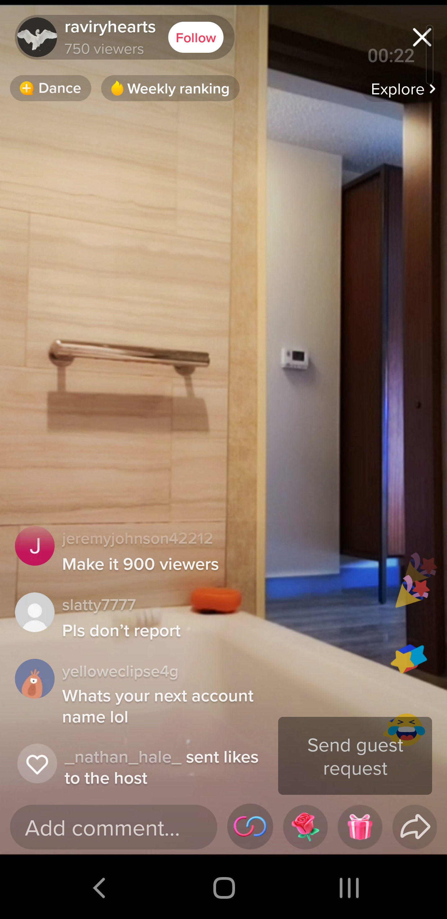 Needs 1k viewers to deliver | Scrolller