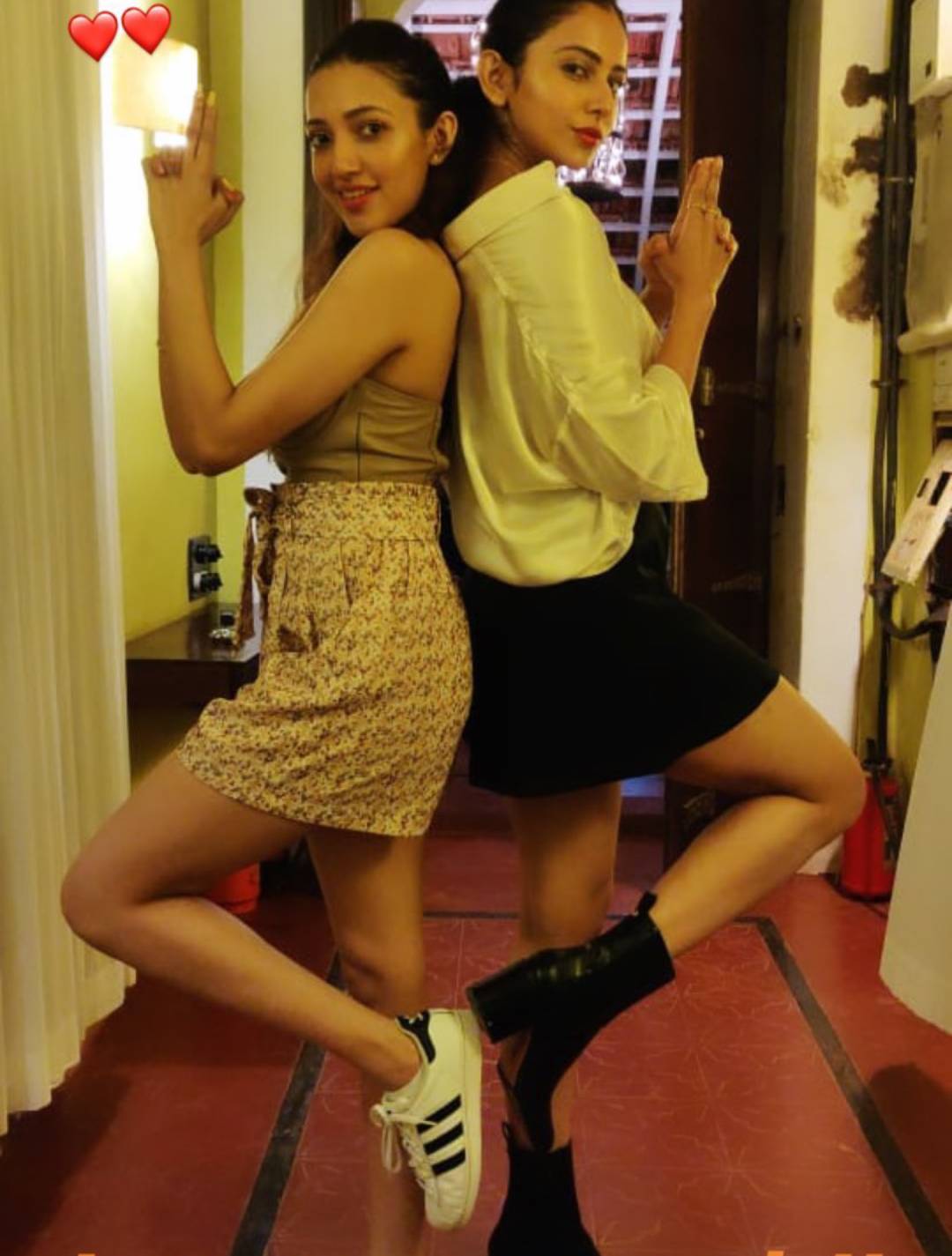 Neha Shetty and Rakul Preet Singh | Scrolller