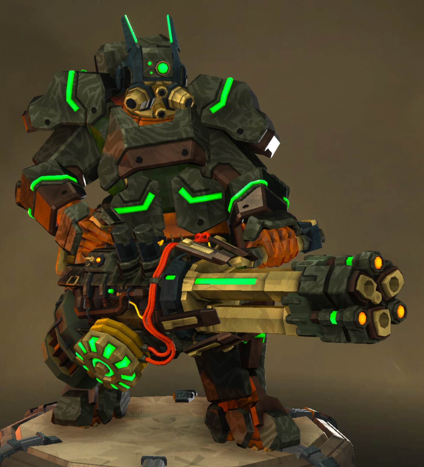 Neon Green Gunner | Scrolller