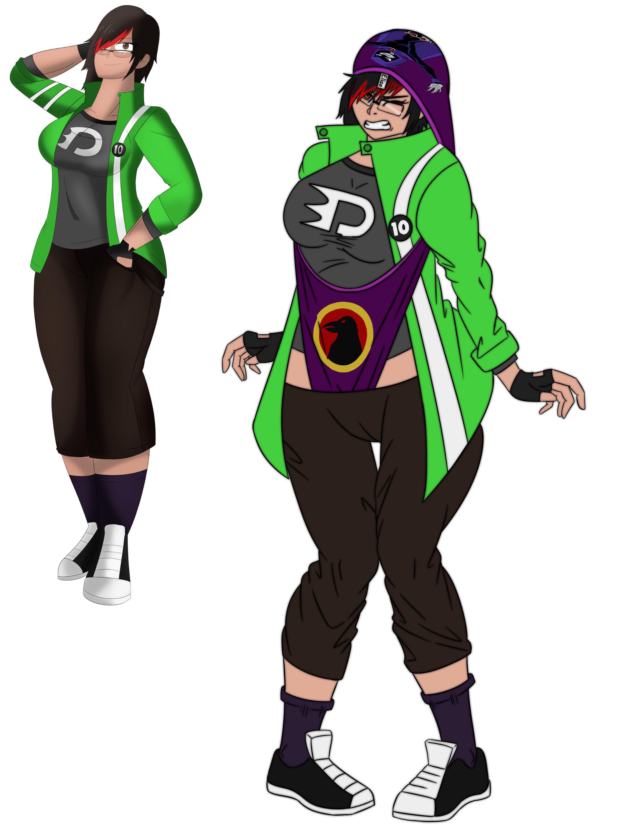 Nerdy Girl Atomic Wedgied Art By Me Character By Omni Shinobi Scrolller