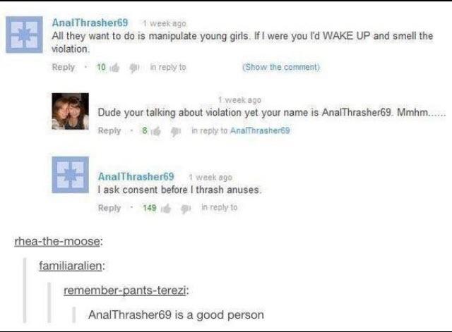 Never forget about consent | Scrolller