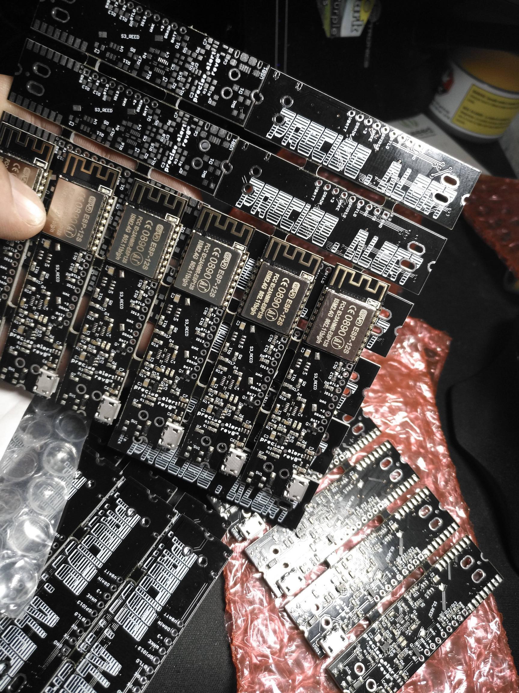 New Board Day My Esp8266 18650 Battery Shield Scrolller 