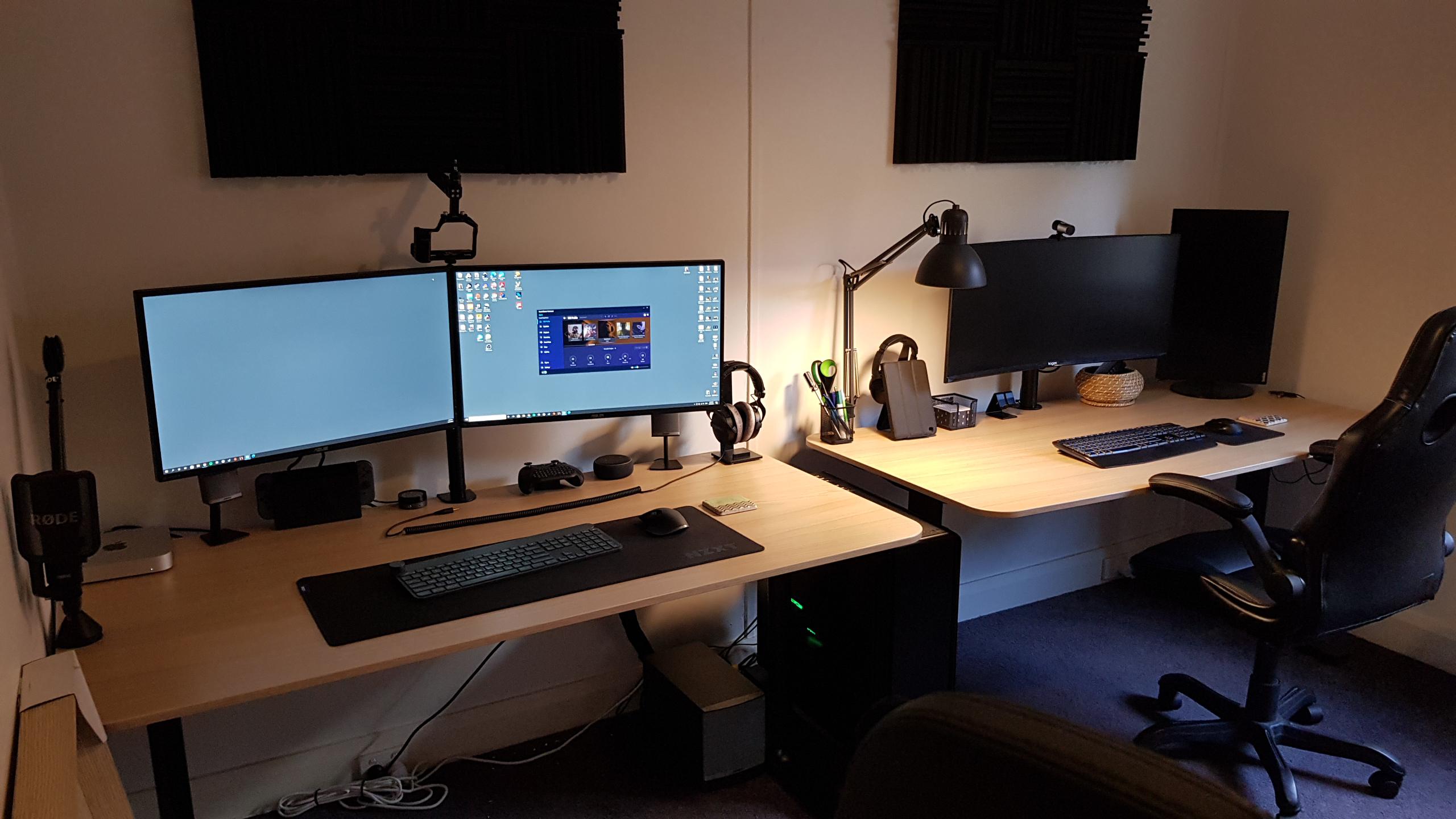 His and Hers BEKANT setups | Scrolller