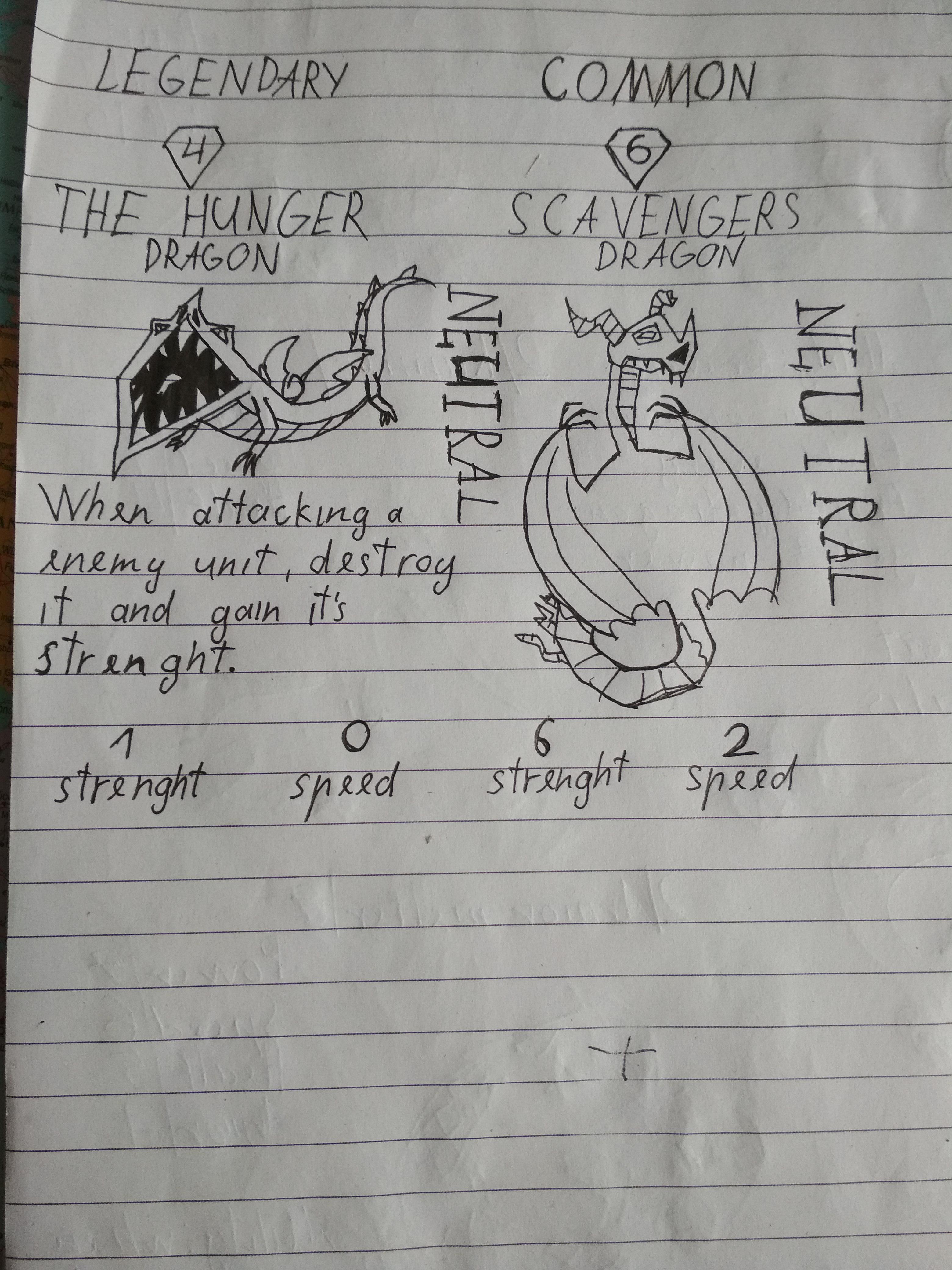 New Dragon card ideas! | Scrolller