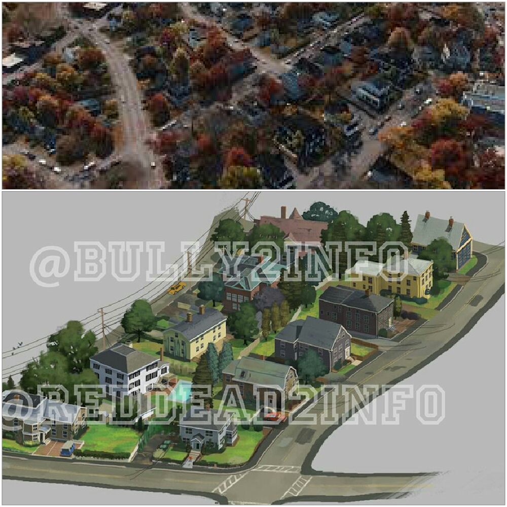 New england suburbs look exactly like the ones from leaked bully 2 concept art | Scrolller
