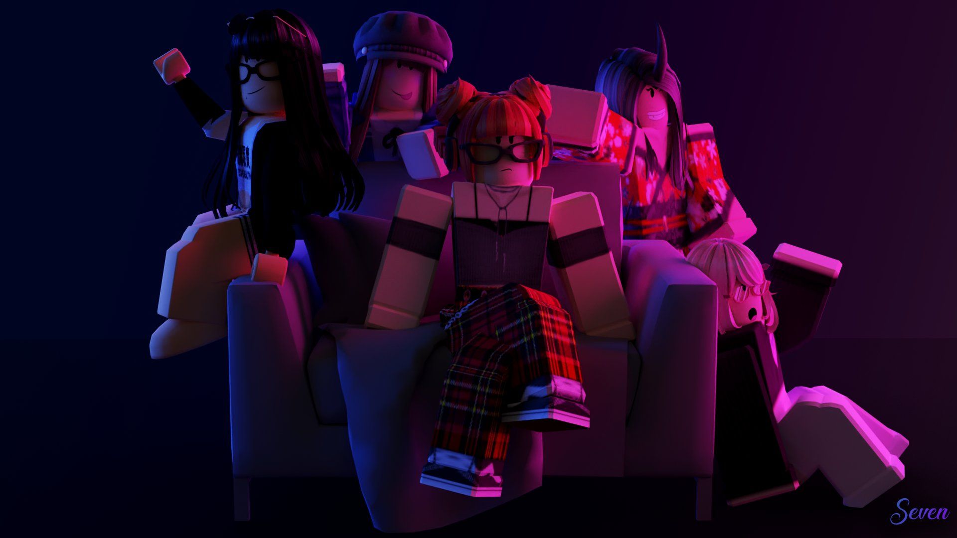 New GFX using several of my avatars | Scrolller