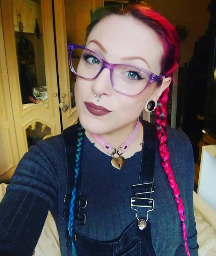 New glasses, purple frames ️ | Scrolller