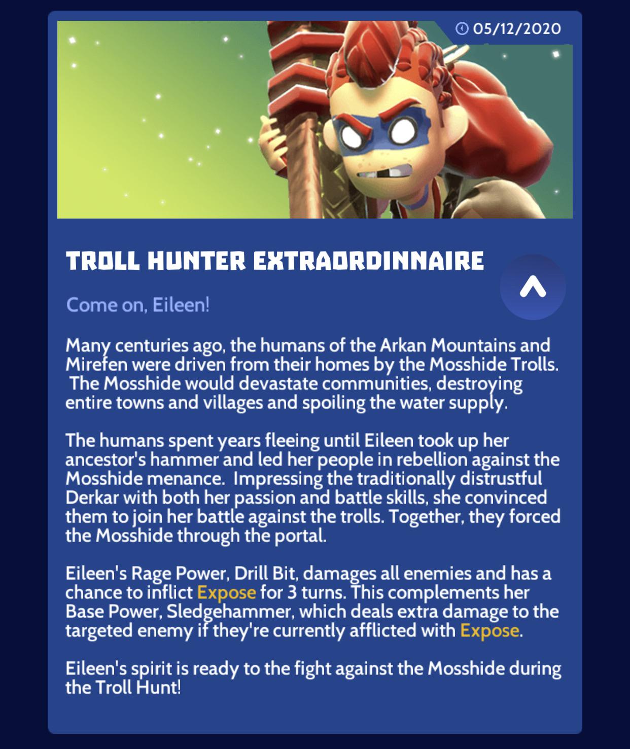 New Hero - Eileen! | Scrolller