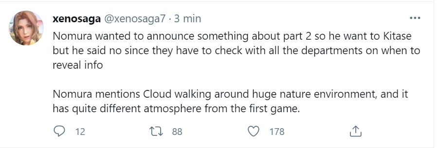 New Information on VII Remake: Part II | Scrolller