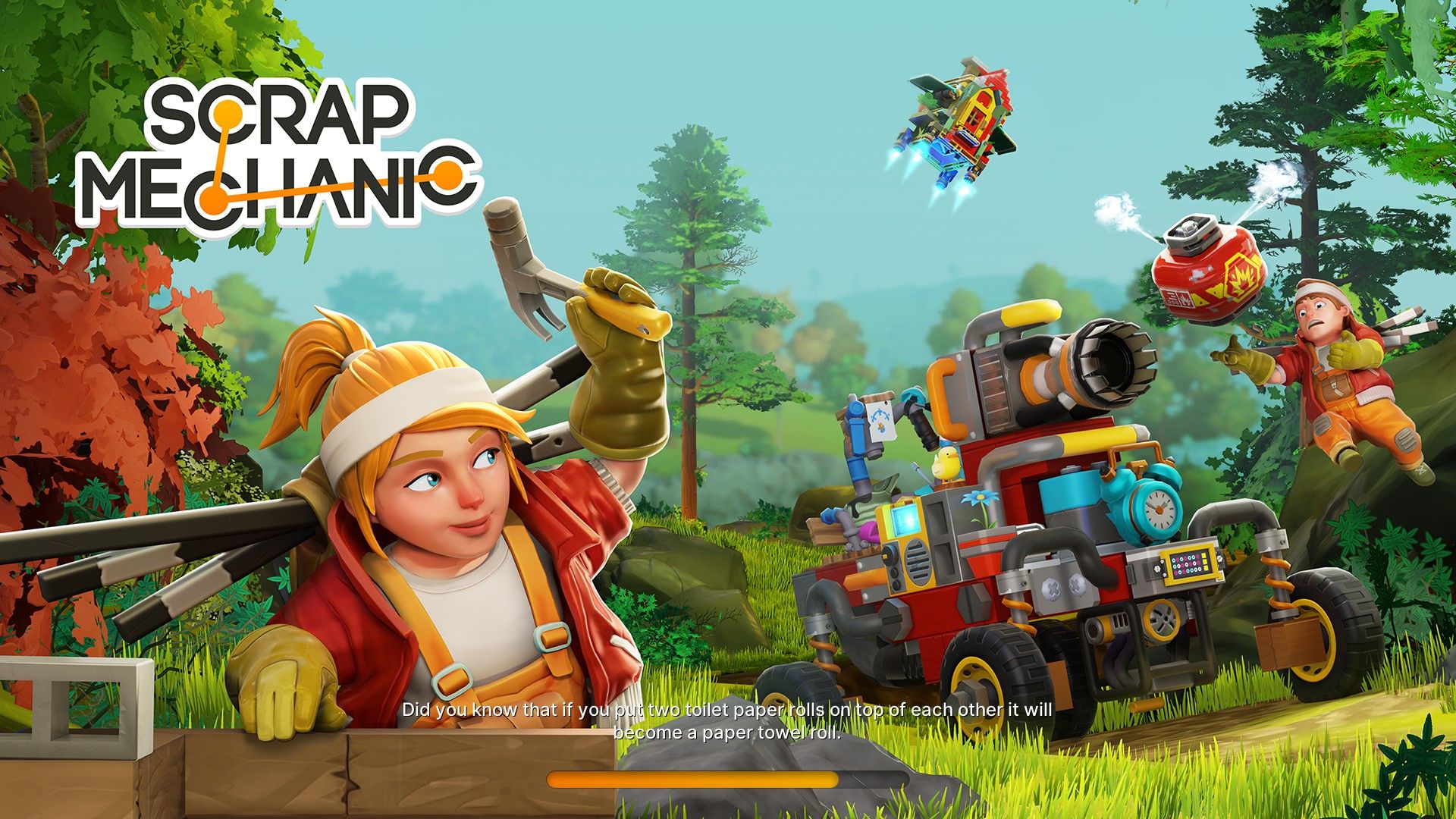 New Loading Screen - Note the Clock and the Large Battery | Scrolller