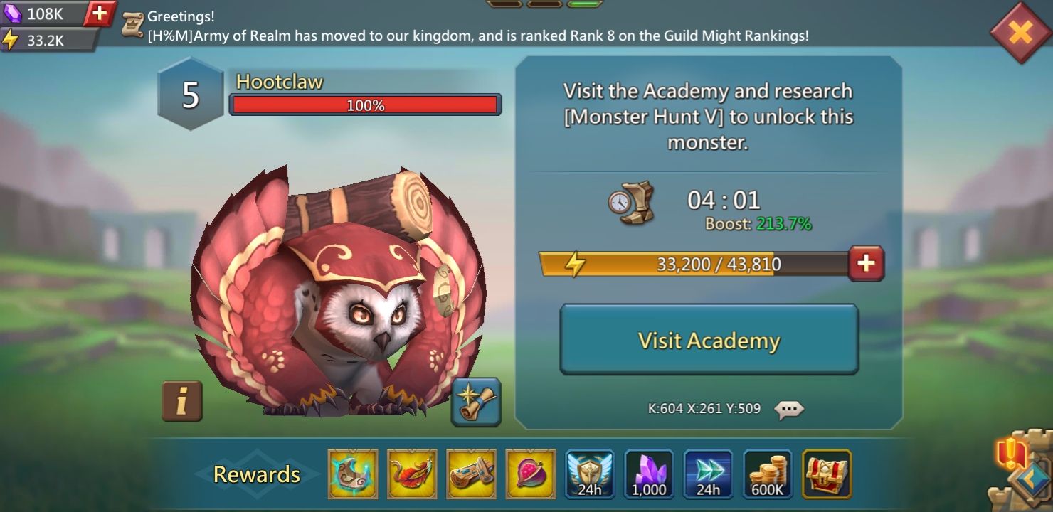 New monster for new gear. | Scrolller