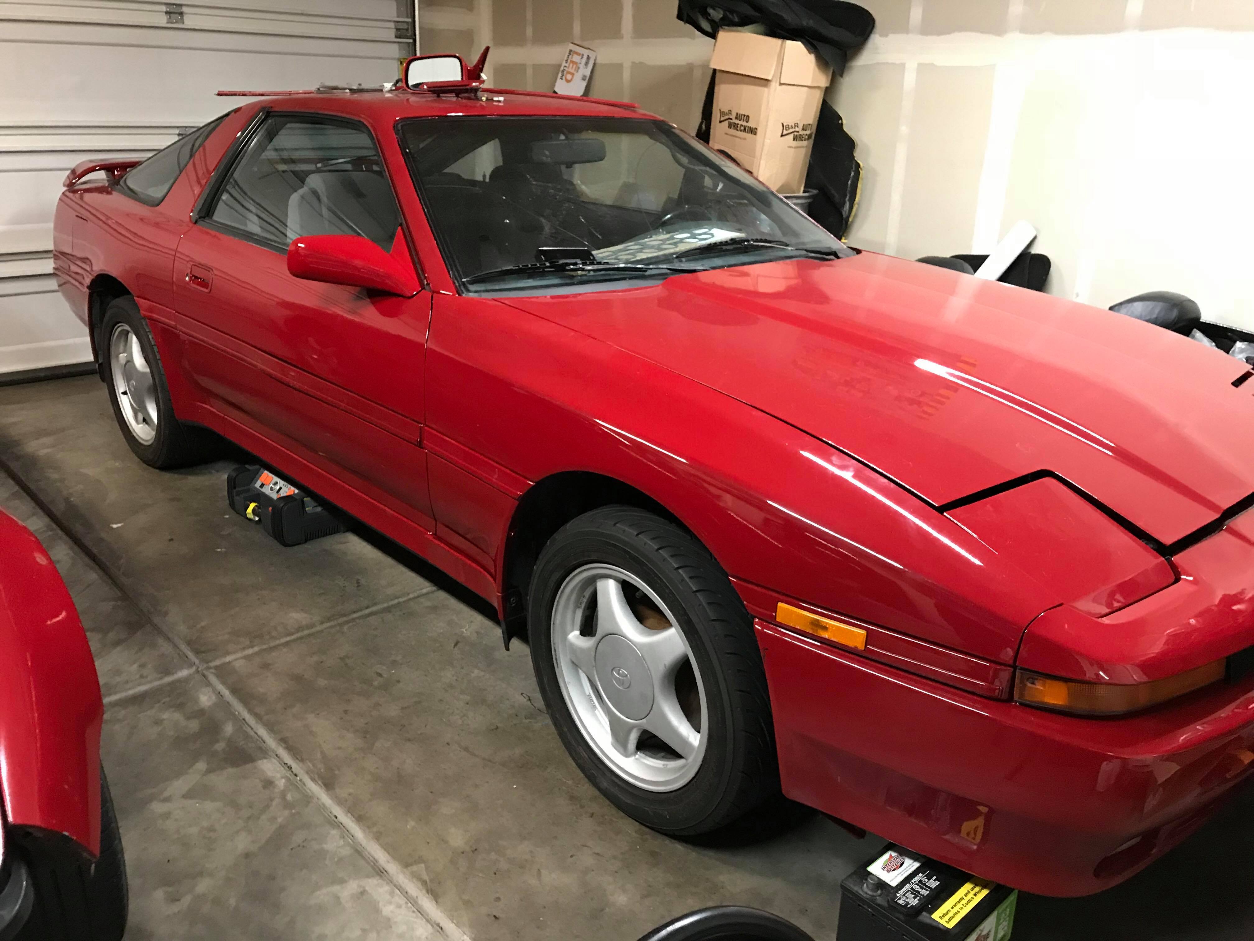 New paint job on this mk3 supra | Scrolller