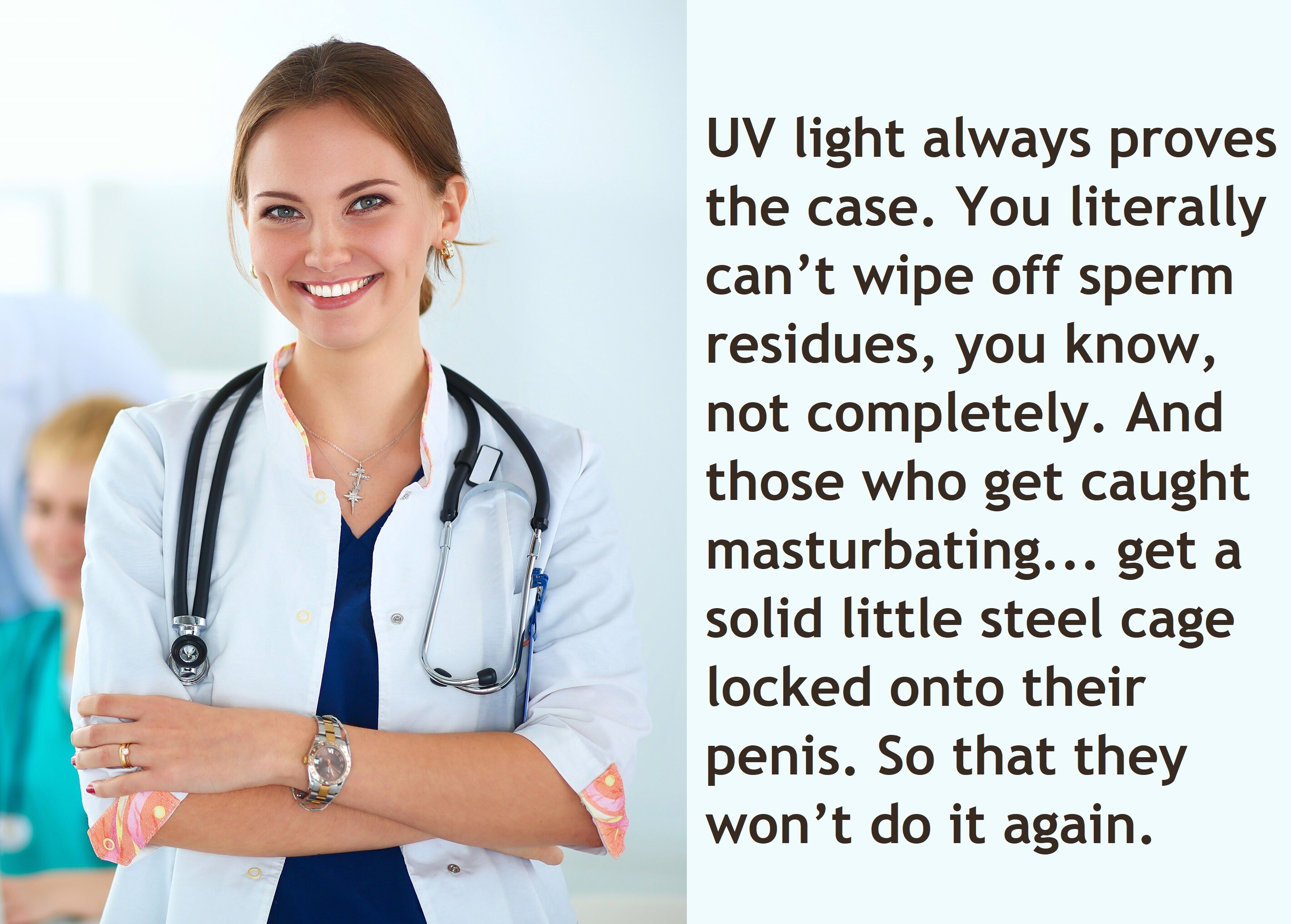 You only get caught once (FairChastity @ BDSMLR) | Scrolller