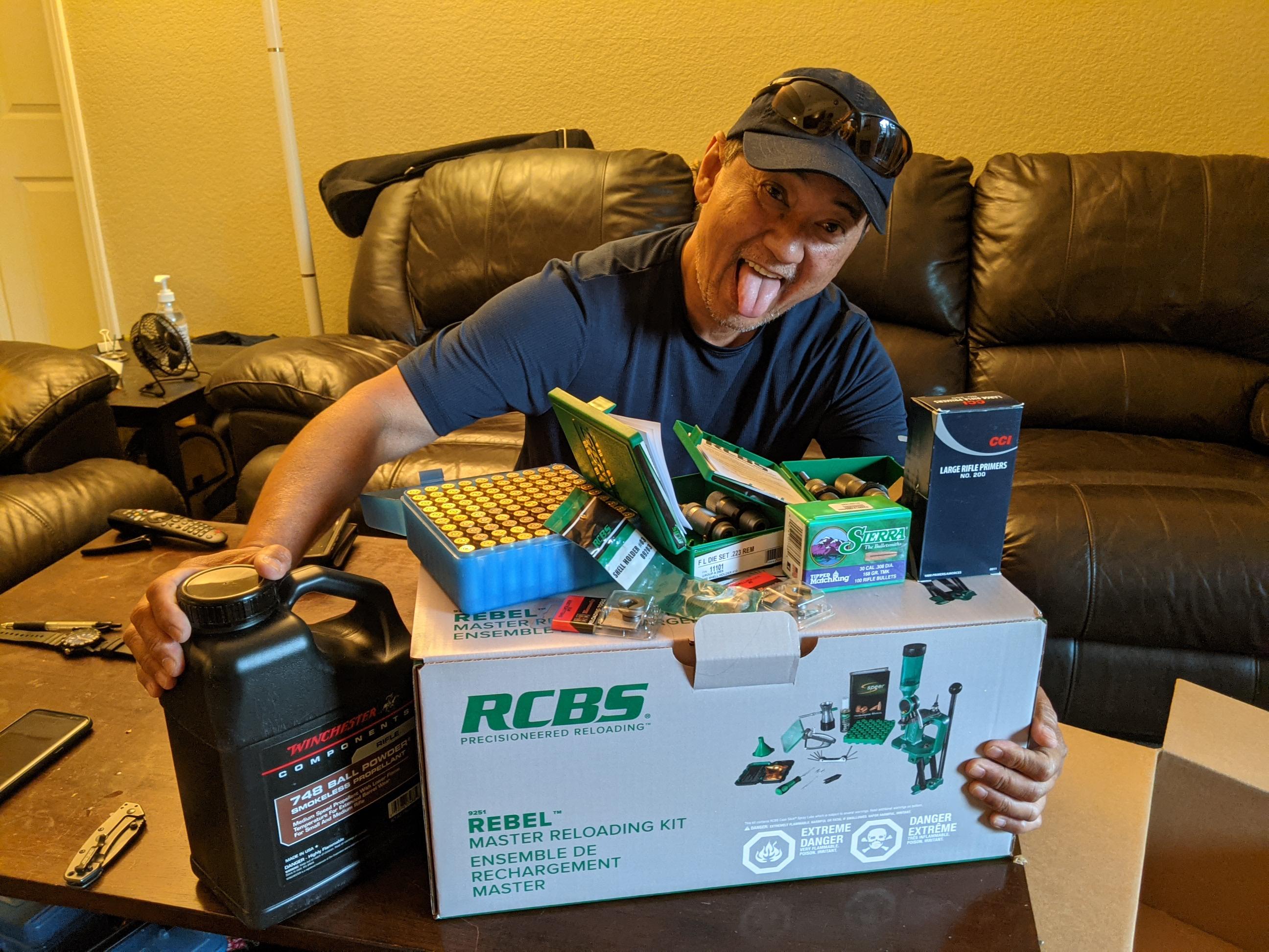 New RCBS reloading setup for 308 and 223 my buddy just got. Lucky dood! | Scrolller