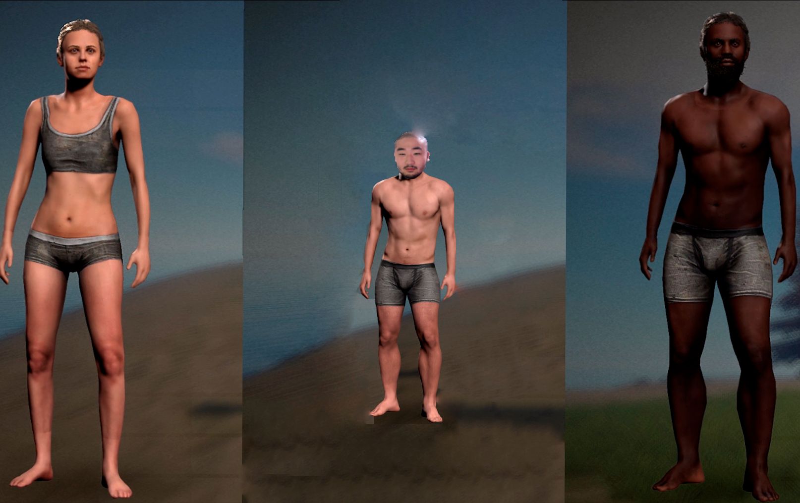 New rust Character model in real size | Scrolller