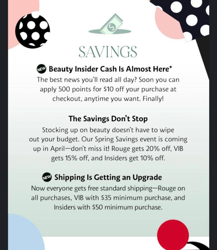 New Sephora Benefits! | Scrolller