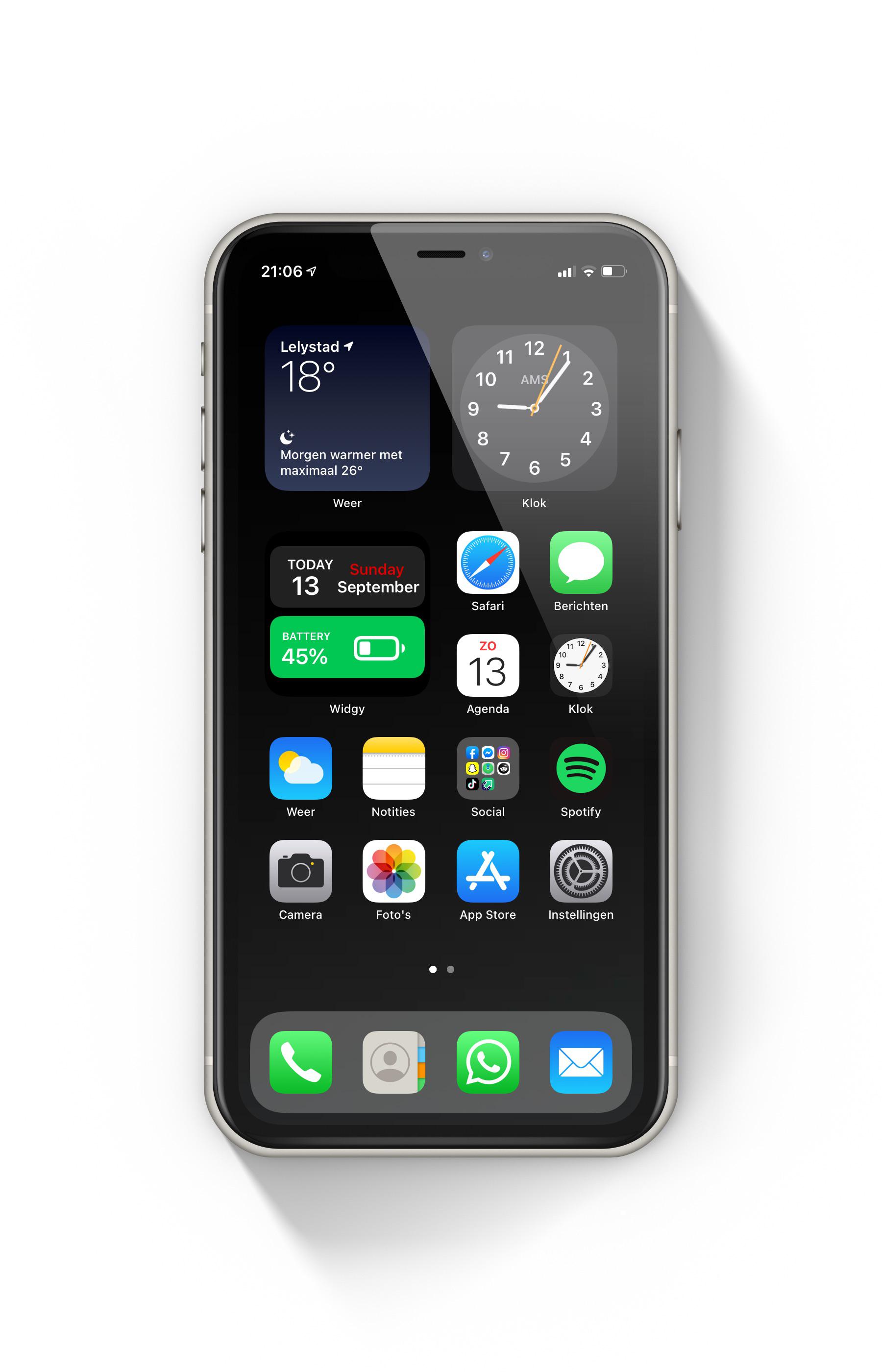 New set-up with my own Widgy widget | Scrolller