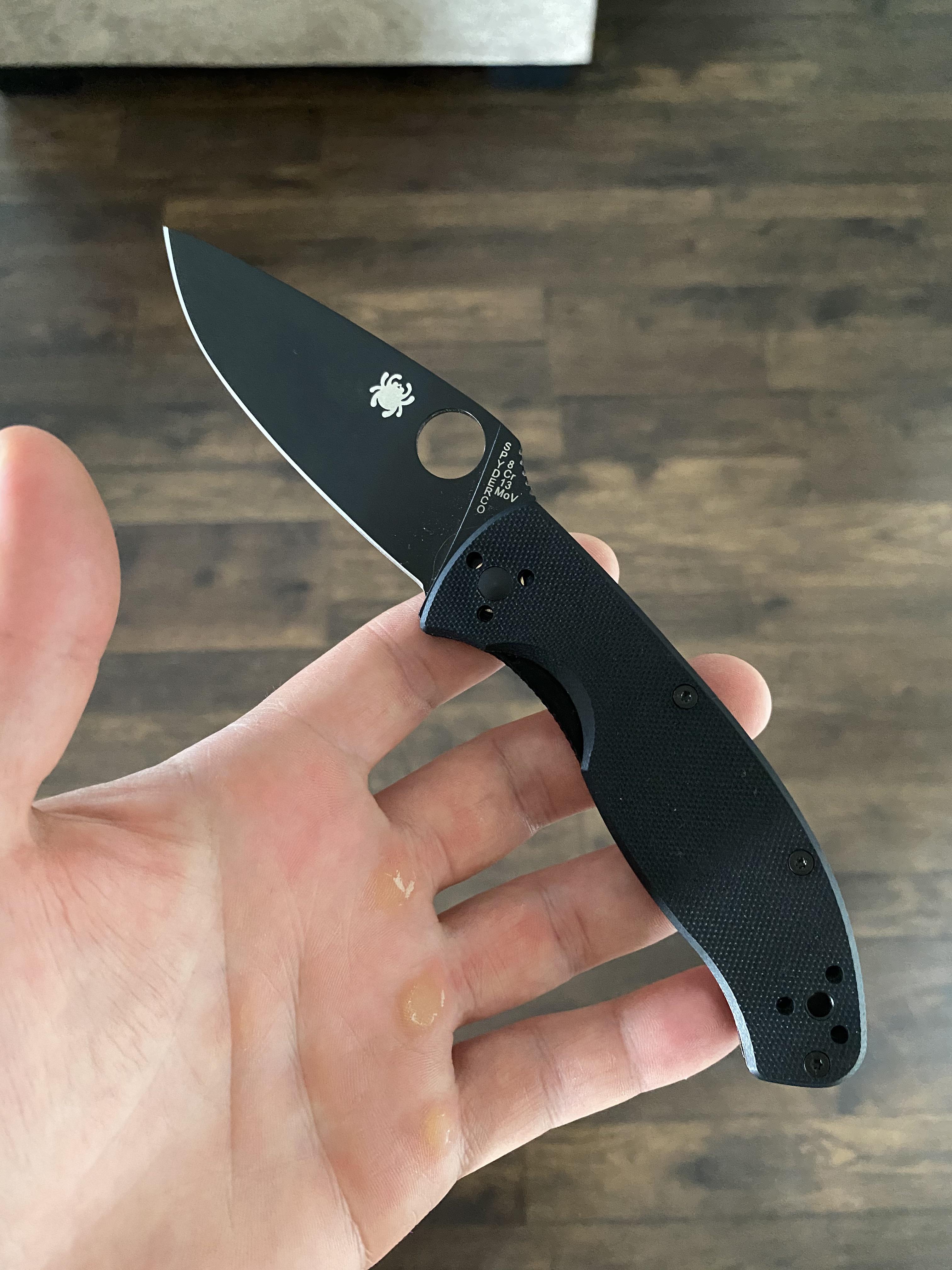 New to the knife life. My very first Spyderco. | Scrolller
