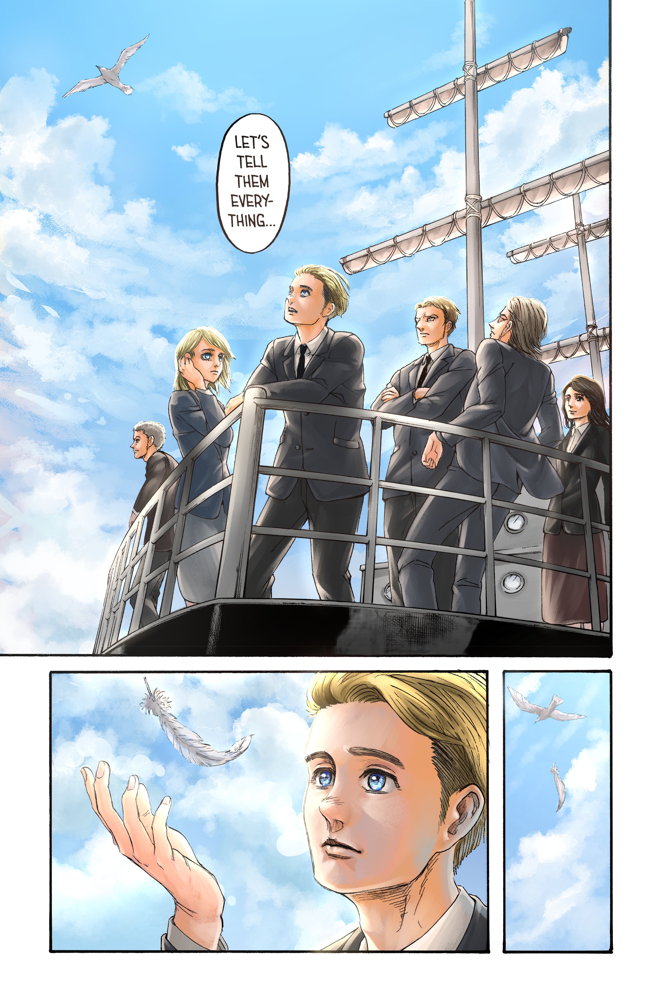 NEW TOMORROW (AOT 139 COLOURING) | Scrolller