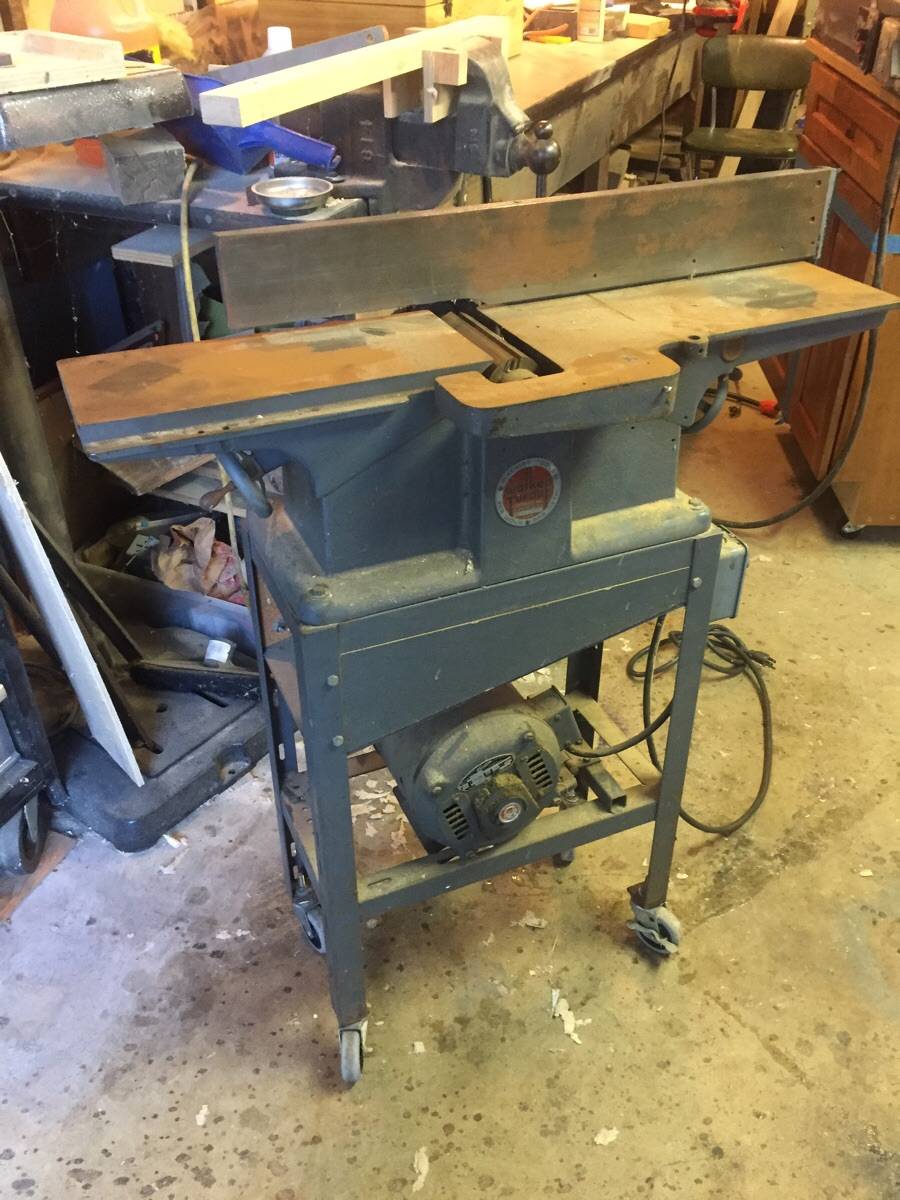 New tool - Walker Turner 6” Jointer w/ 1/2hp Repulsion/Induction motor ...