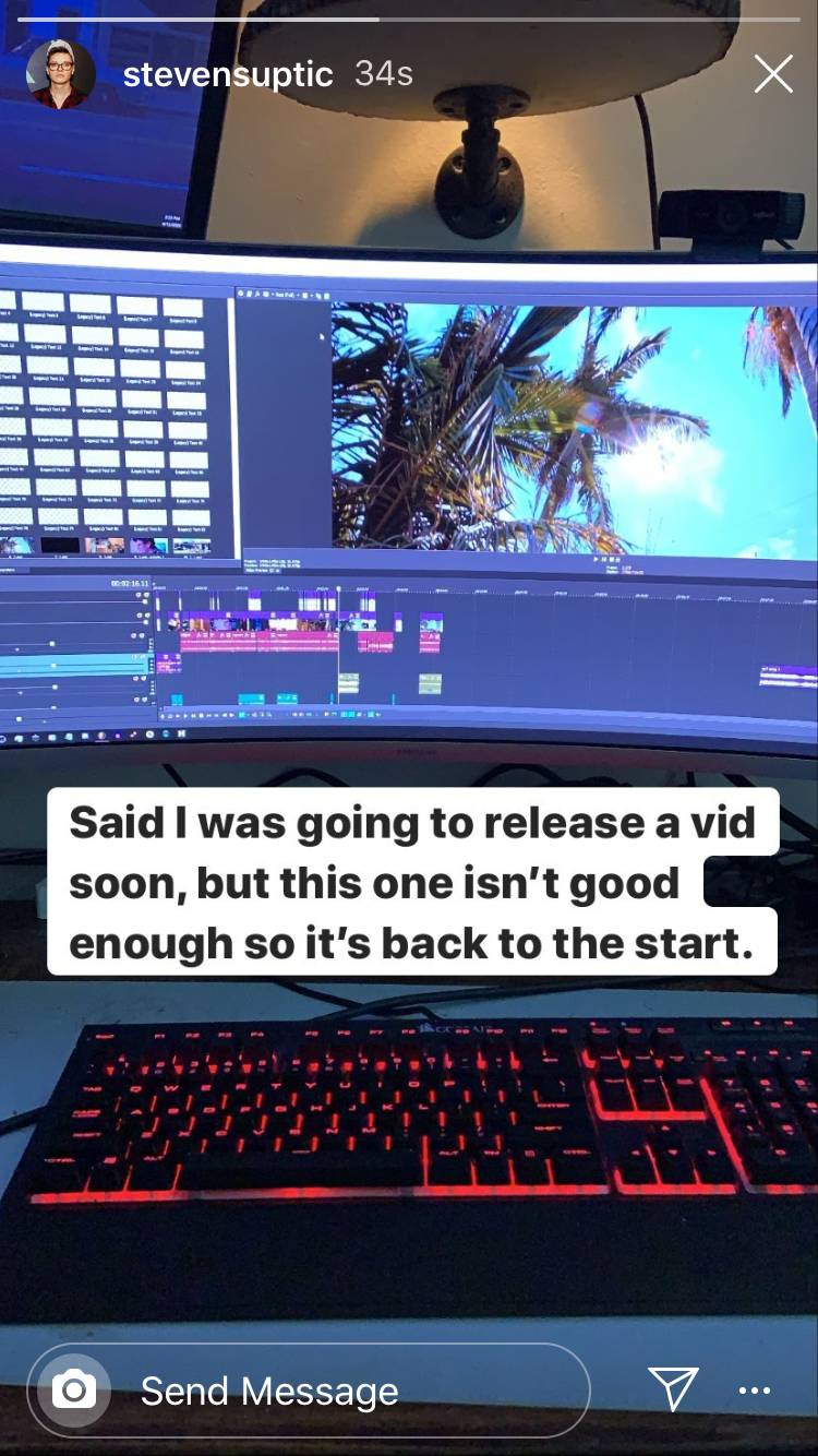 New video still being worked on | Scrolller
