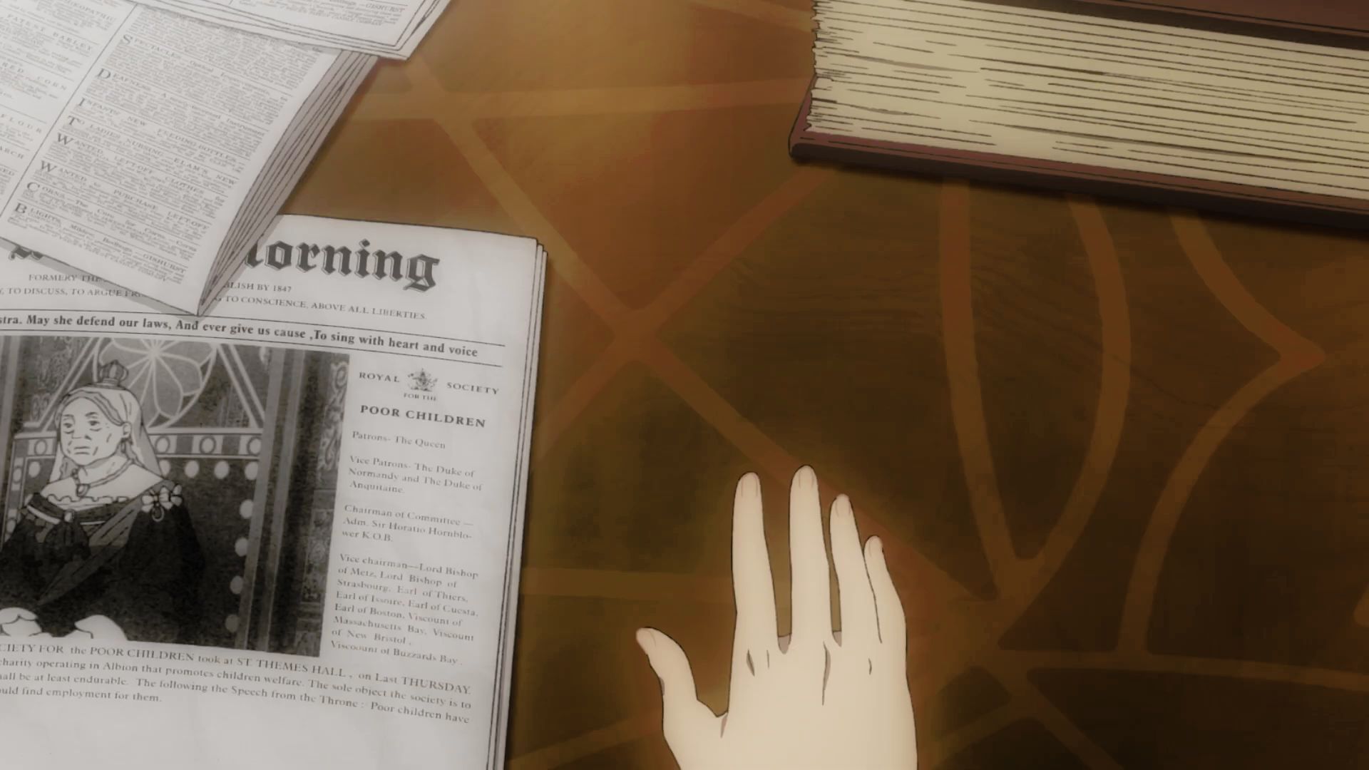 Newspaper screengrab from Crown Handler PV-- "POOR CHILDREN" | Scrolller