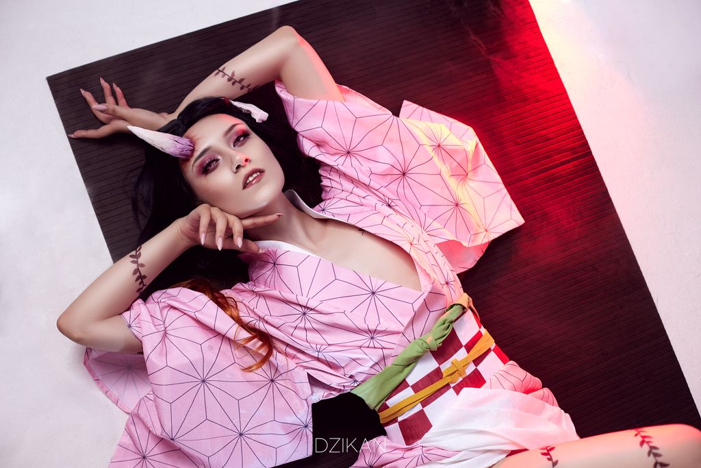 Nezuko Demon form cosplay photoshoot by Dzikan (Demon Slayer) | Scrolller