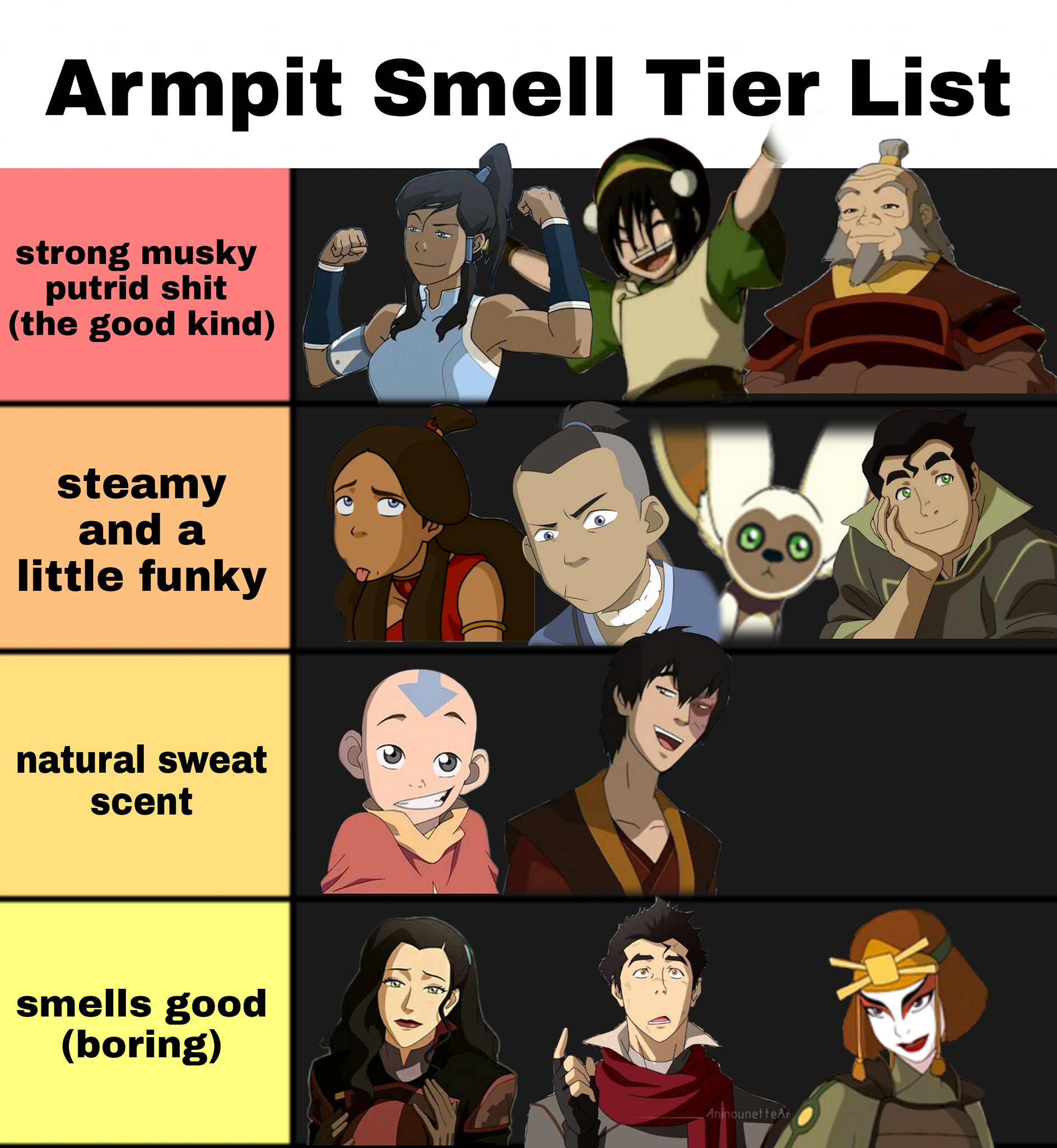 nice tier list | Scrolller