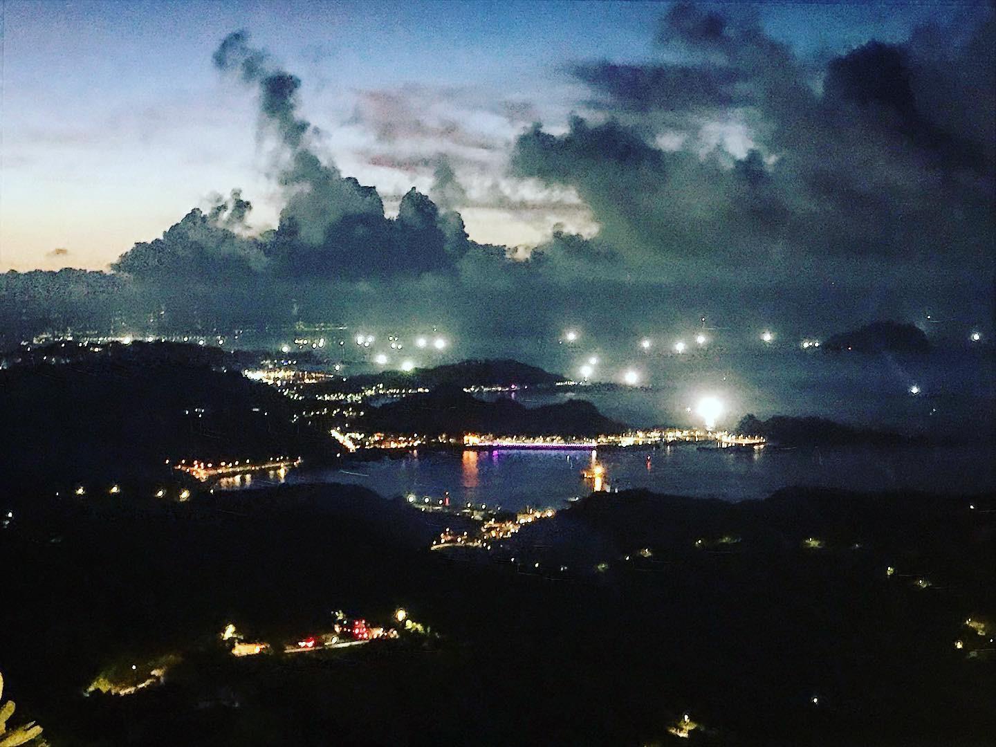 Nighttime view in Juifen from above. | Scrolller