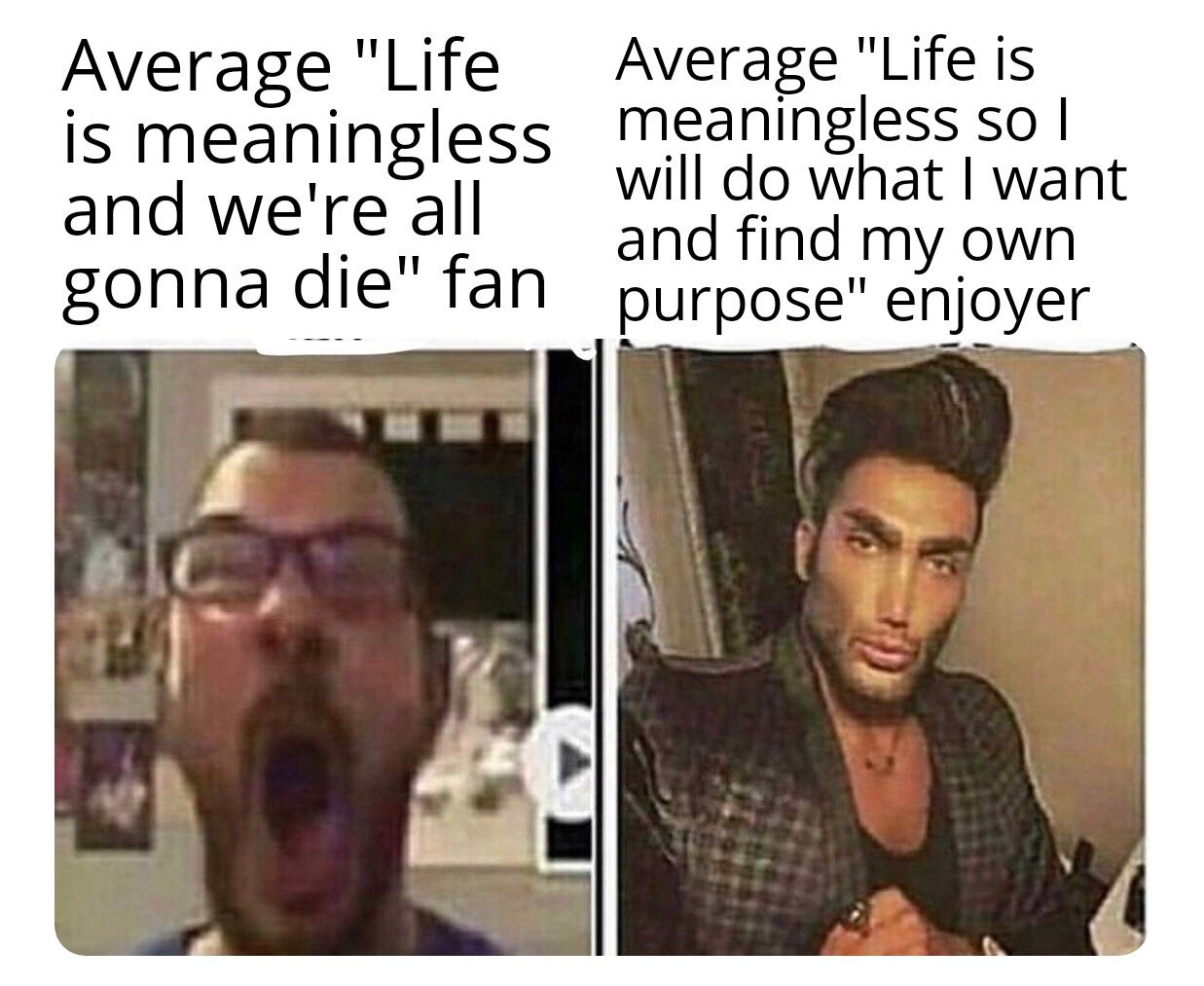 Nihilism is cringe | Scrolller