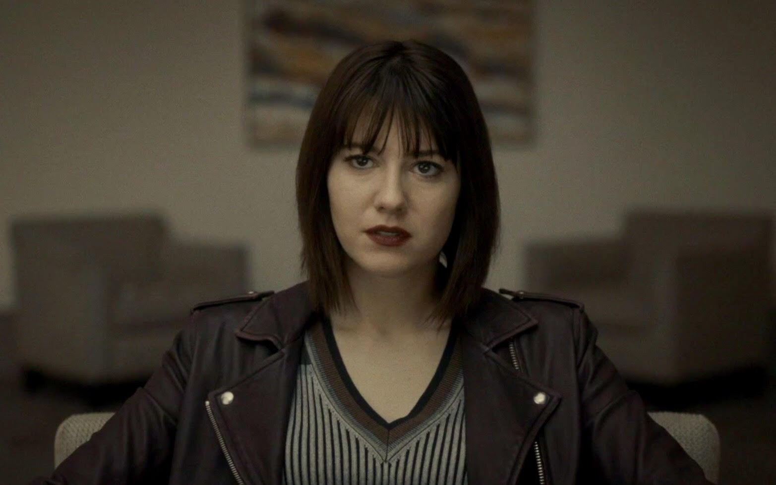 Nikki with black lipstick, and a fierce look | Scrolller