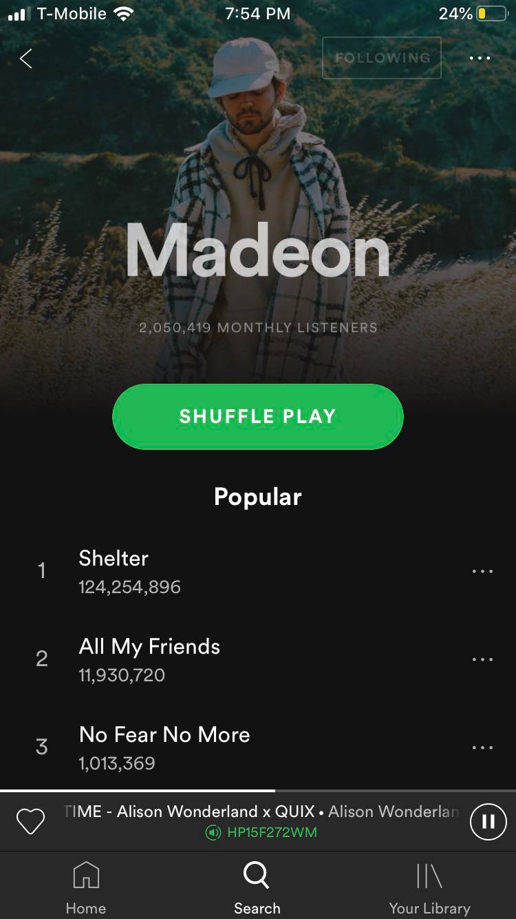 No Fear No More has hit 1Mil streams! | Scrolller