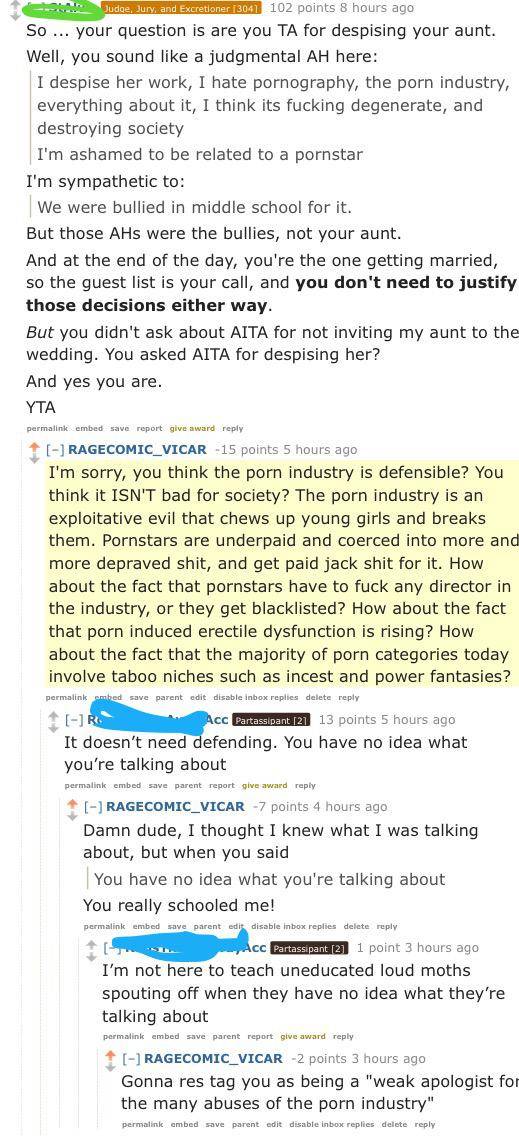 No, you can't say bad things about my pornerinos! What, you think I have like, valid points or ...