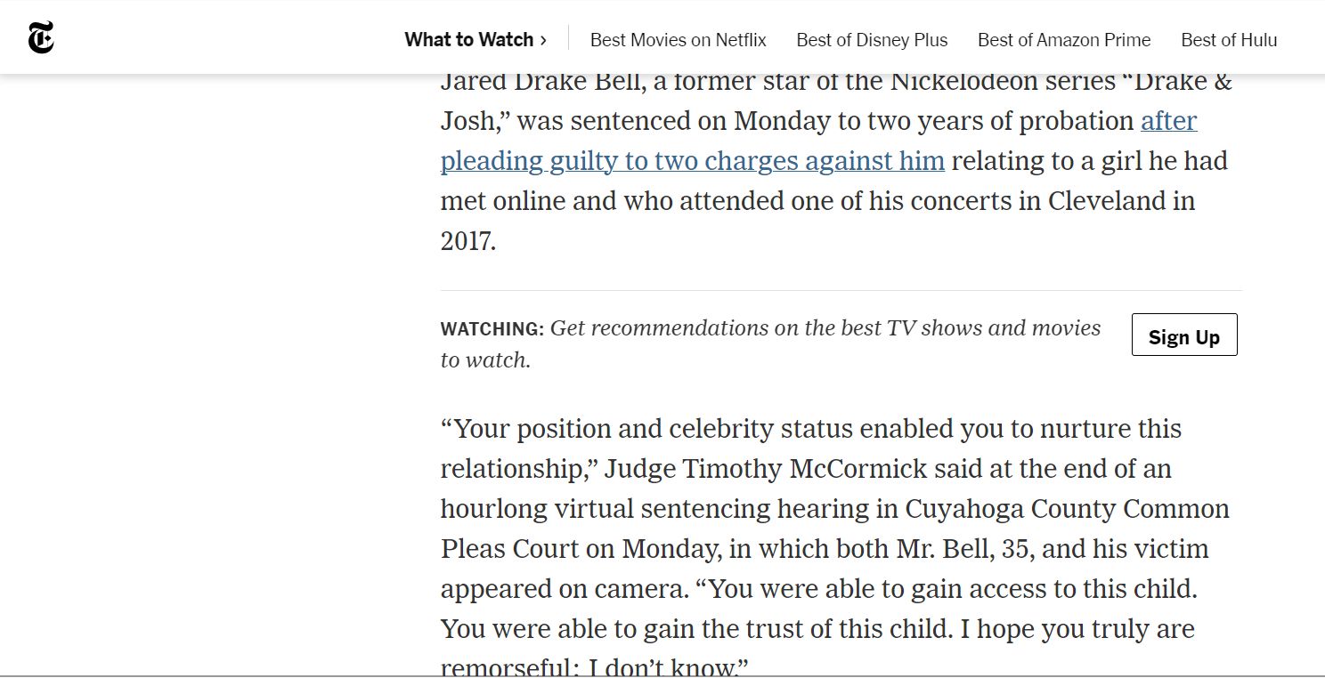 Noah, leave Drake Bell behind. | Scrolller