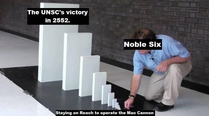 Noble Six really did a lot. | Scrolller