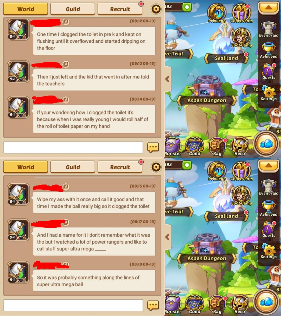 Nobody: IH chat: | Scrolller