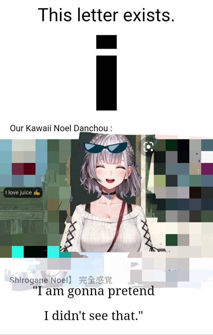 ᕙ (° ~ ° ~)Noel Danchou is Ecchi Meme. (Welcome to Reddit ) | Scrolller