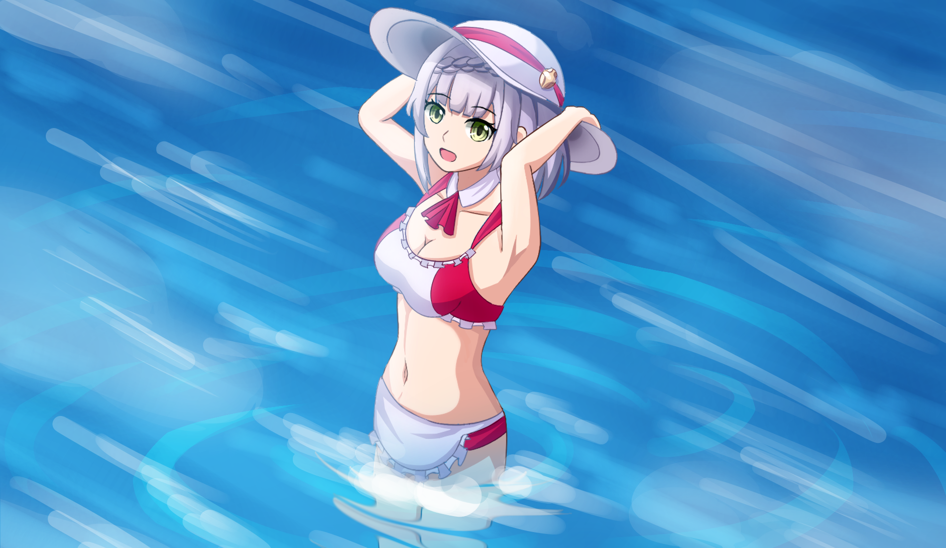 Noelle Swimsuit In Ocean | Scrolller