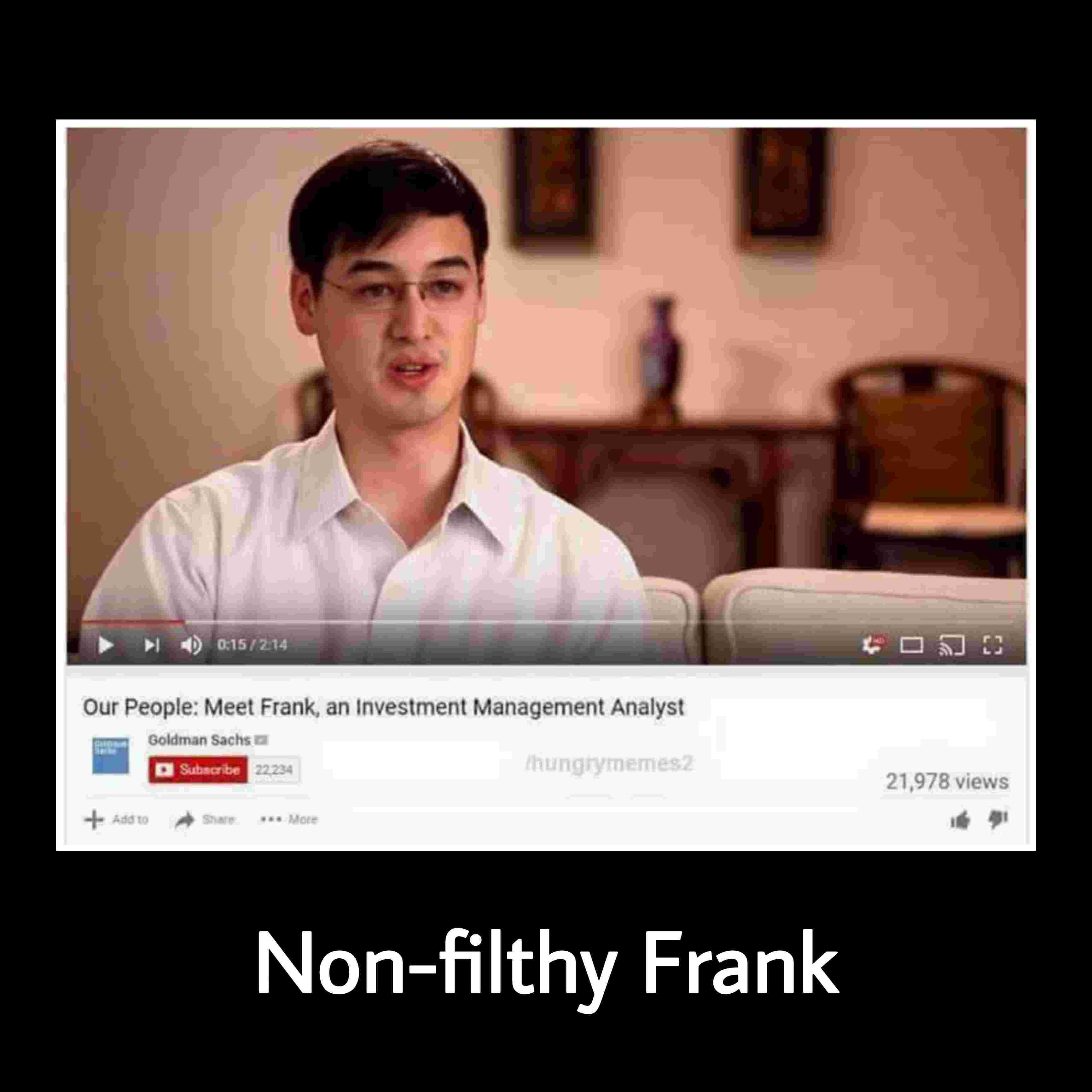 Non-filthy Frank | Scrolller