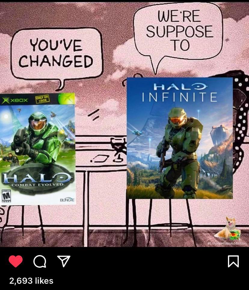 Nooo! Halo needed to stop changing at Halo 2!! | Scrolller