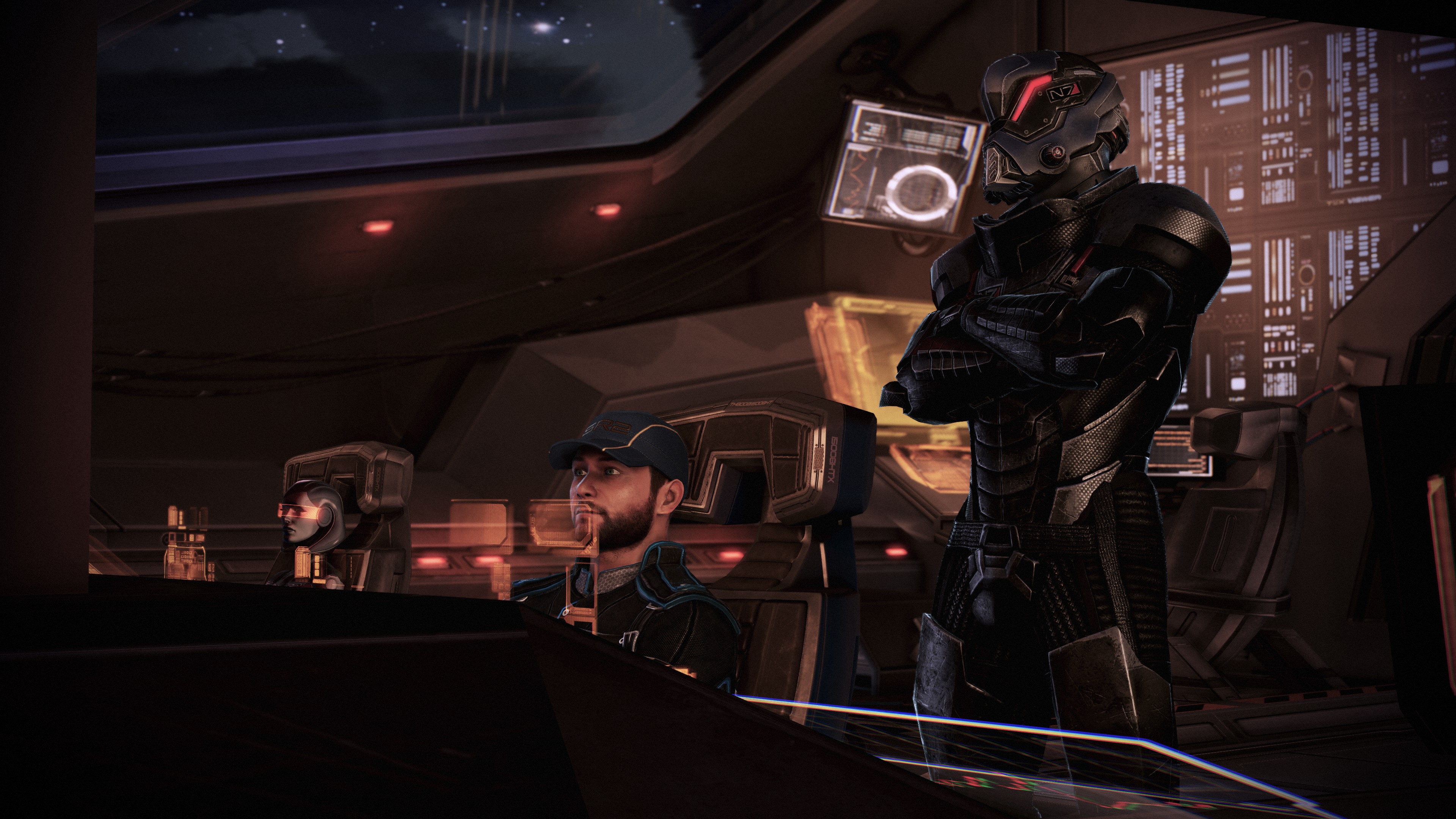 Normandy SR-2 cockpit (Mass Effect Legendary Edition) [3840x2160] [OC] | Scrolller